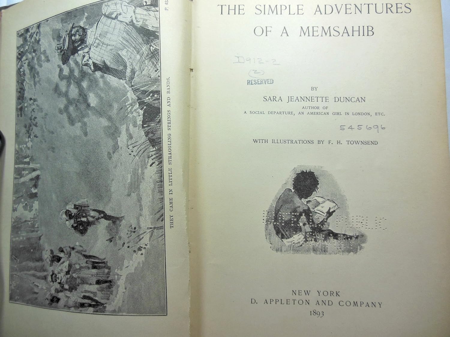 Simple Adventures of a Memsahib, The: Duncan, Sara Jeanette ...