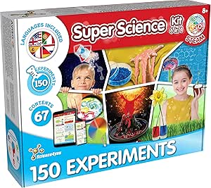 Amazon.com: Science4you 150 Science Experiments for Kids Ages 8-12 ...