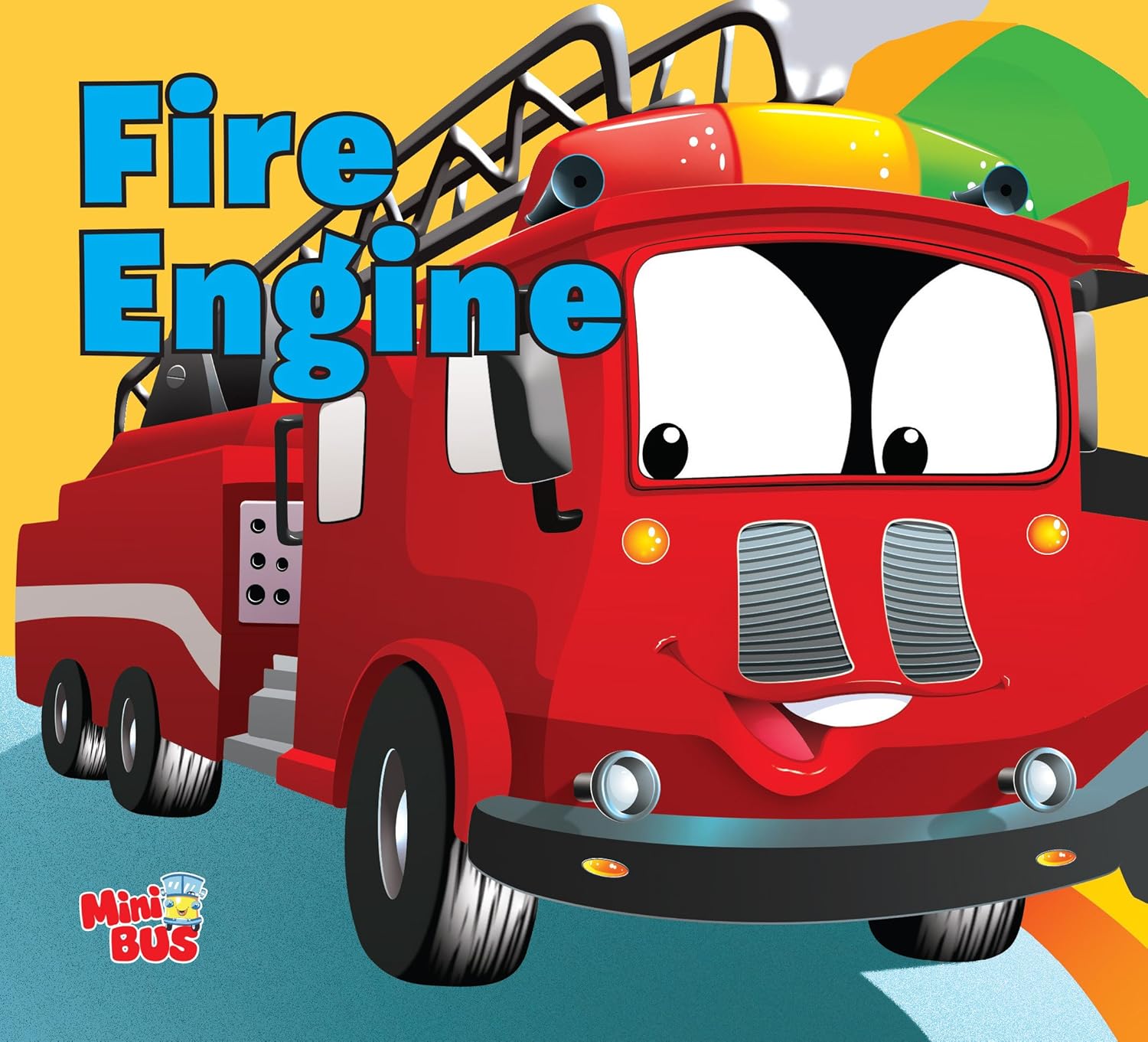 Fire Engine : Cutout Board Book eBook : Om Books Editorial Team: Amazon ...