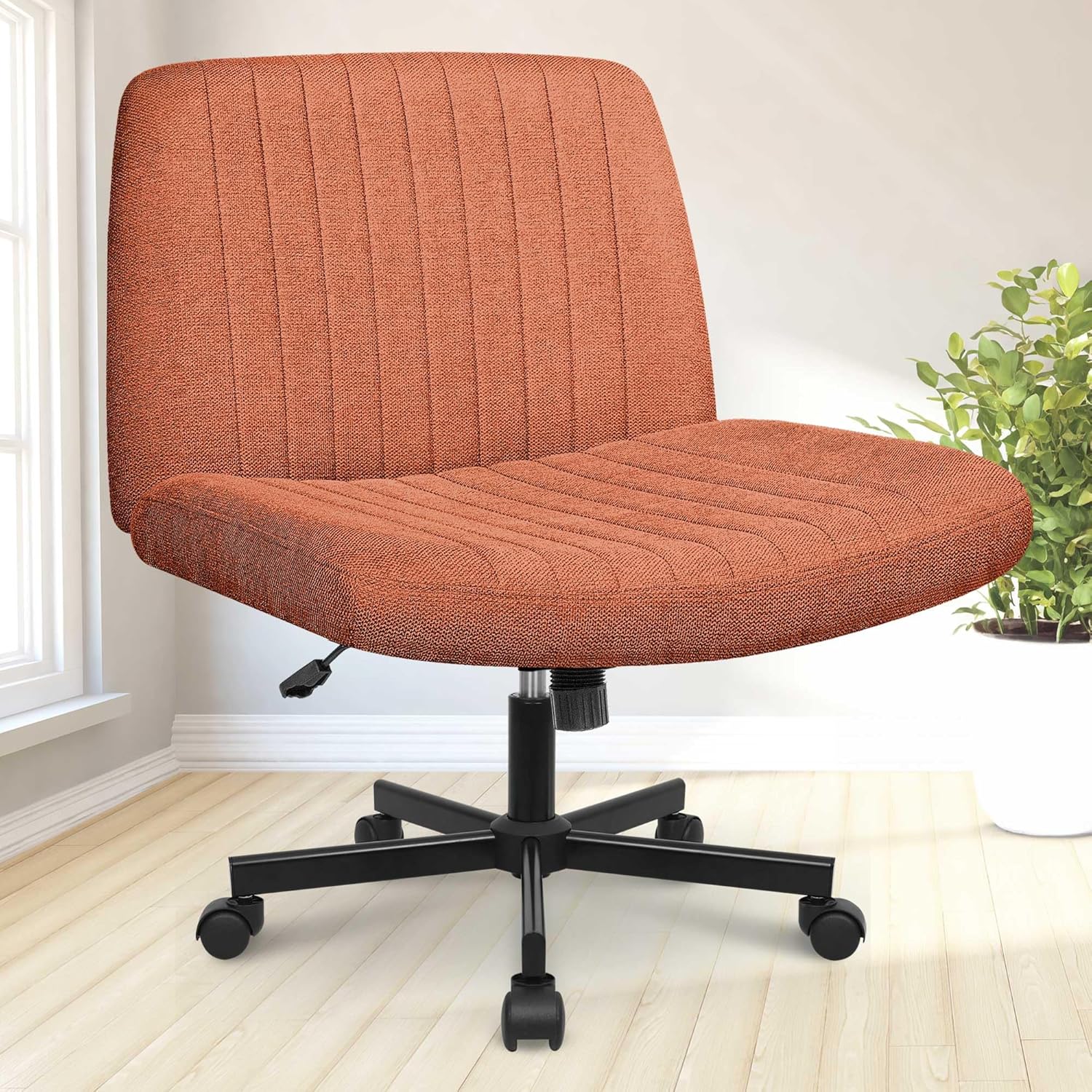 Amazon.com: NEO CHAIR Criss Cross Chair with Wheels Home Office Cross ...