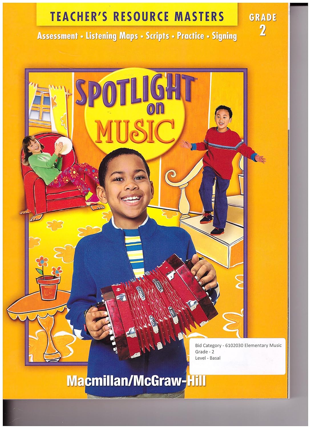 Buy Spotlight on Music, Grade 2, Teacher's Resource Masters (Elementary ...