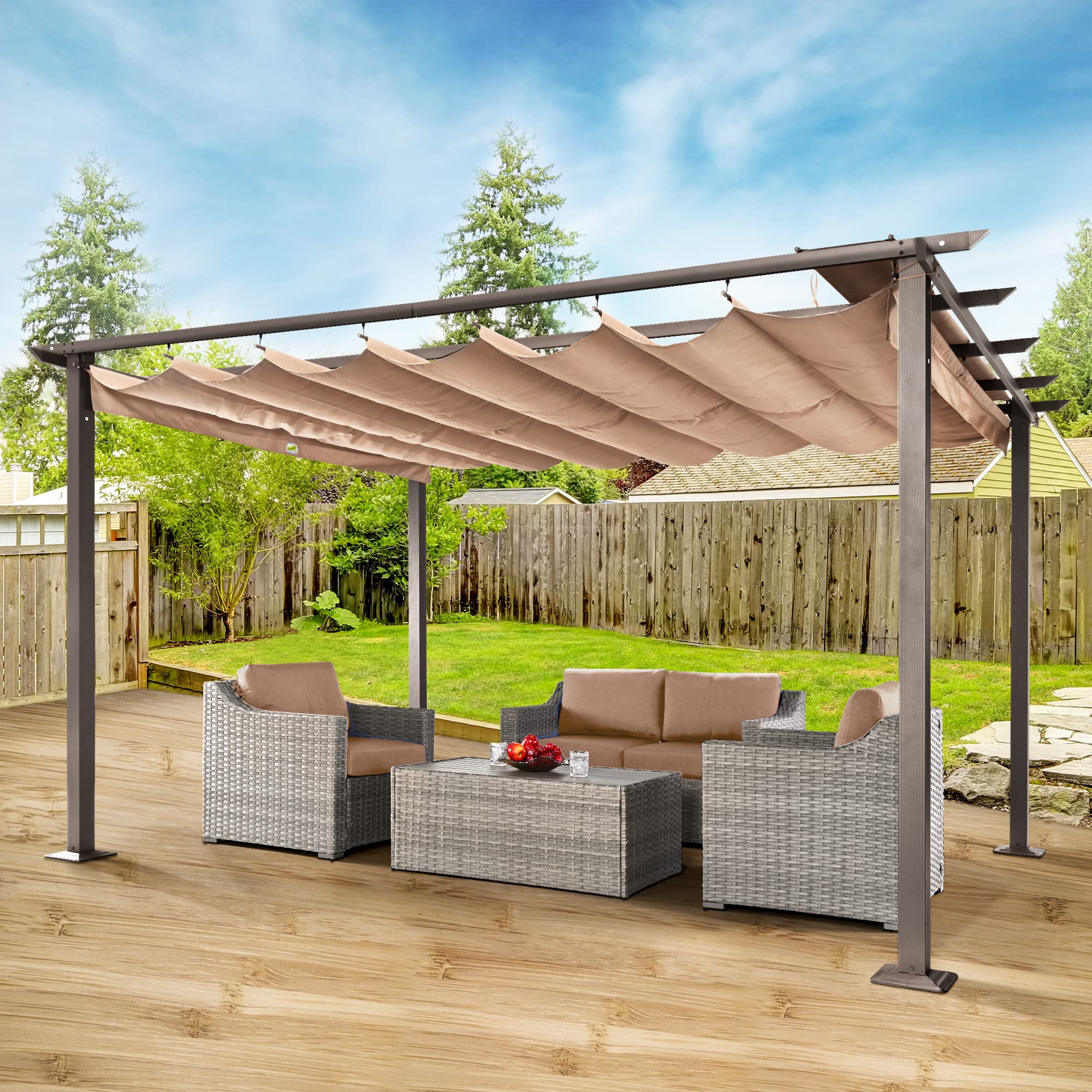 Retractable Pergola Canopies For Rain Pergola Retractable Pergola