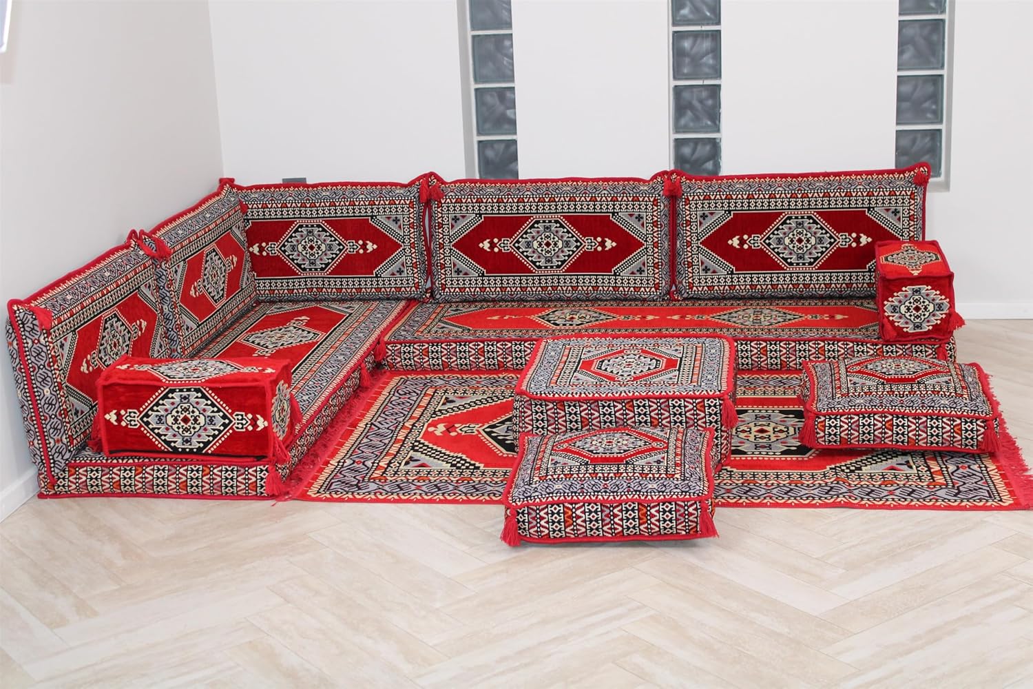 Arabic Corner Sofa Set, Arabic Floor Seating, Arabic Nepal | Ubuy