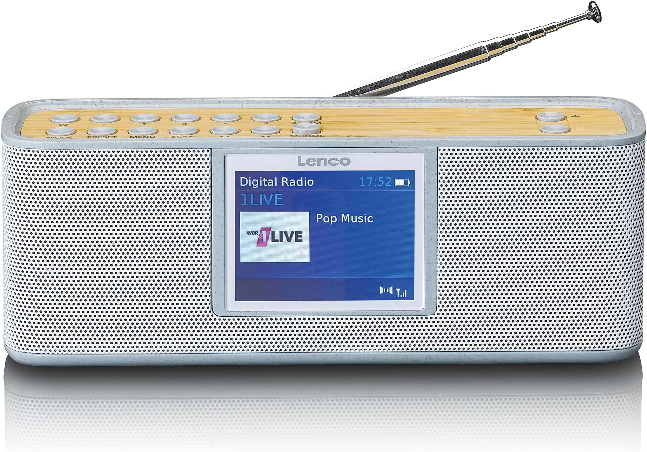 Lenco PDR-046GY Portable DAB+ Radio - DAB+ Radio with Bluetooth® - PPL ...