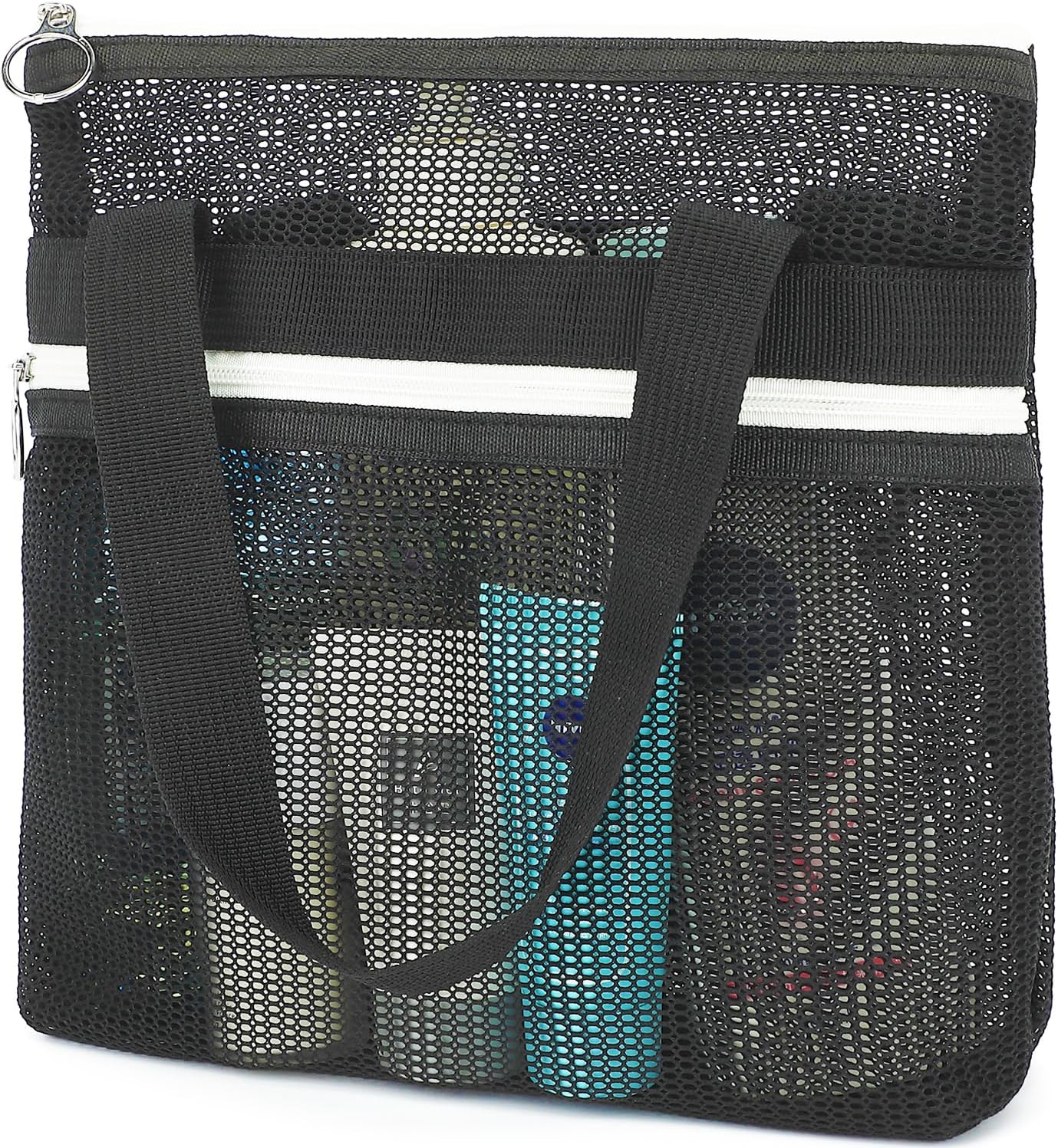 Amazon.com: XLIUAX Mesh Shower Caddy Bag, Portable Rectangle Toiletry ...
