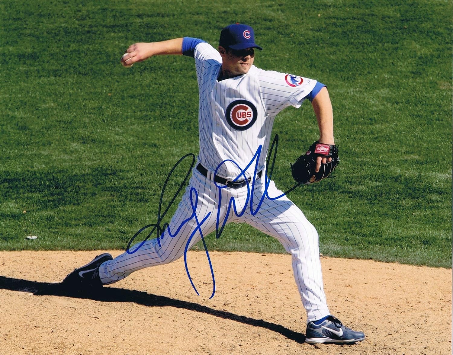 Randy Wells Signed 8x10 Picture Chicago Cubs Autograph COA at Amazon's ...