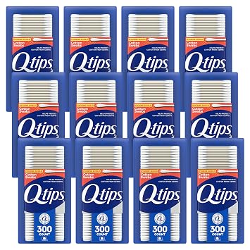 Amazon.com : Q-Tips Antimicrobial Swabs for Cleaning are Made with 100 ...