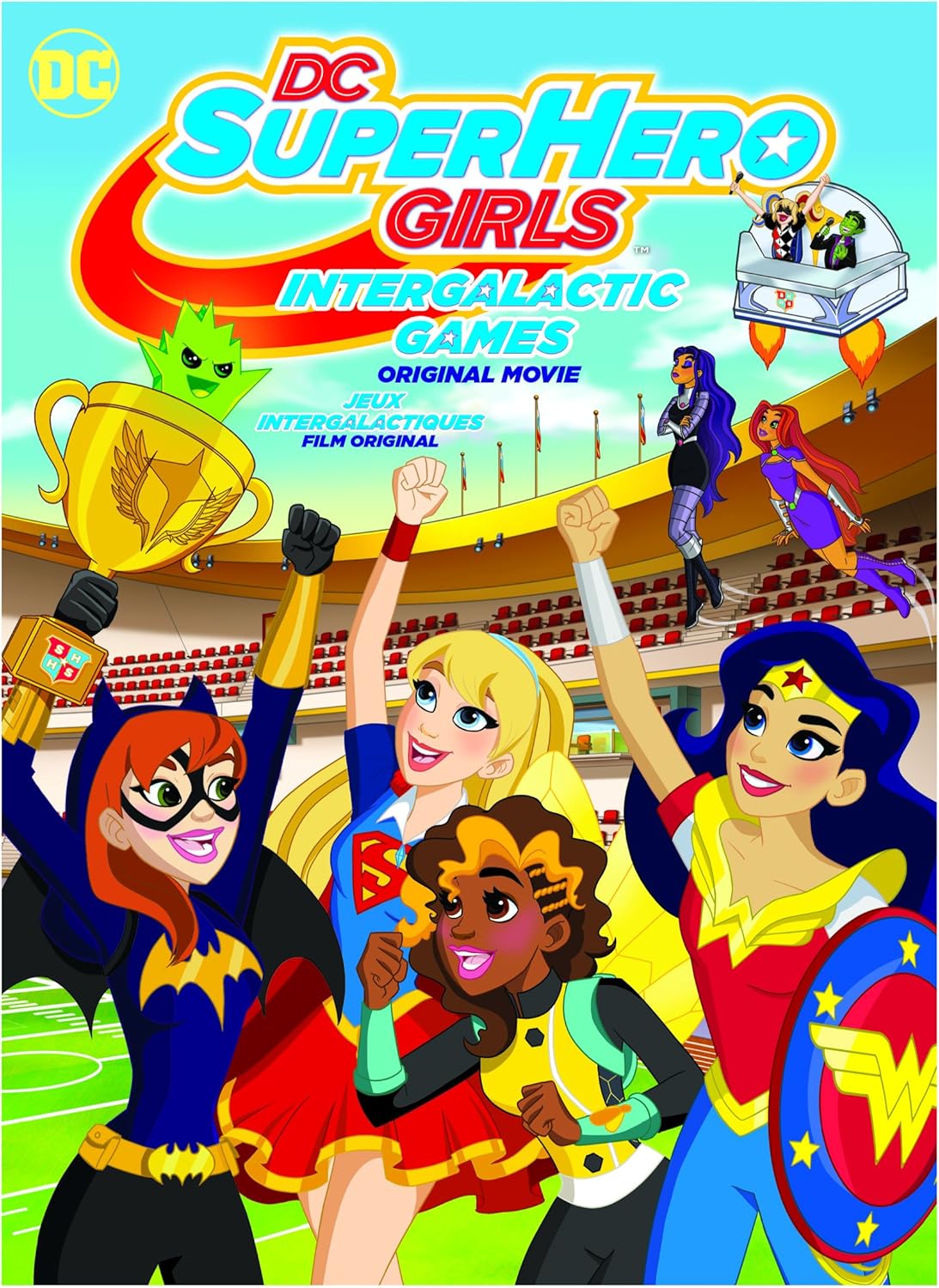 DC Super Hero Girls: Intergalactic Games (BIL/DVD): Amazon.ca: Jennifer ...