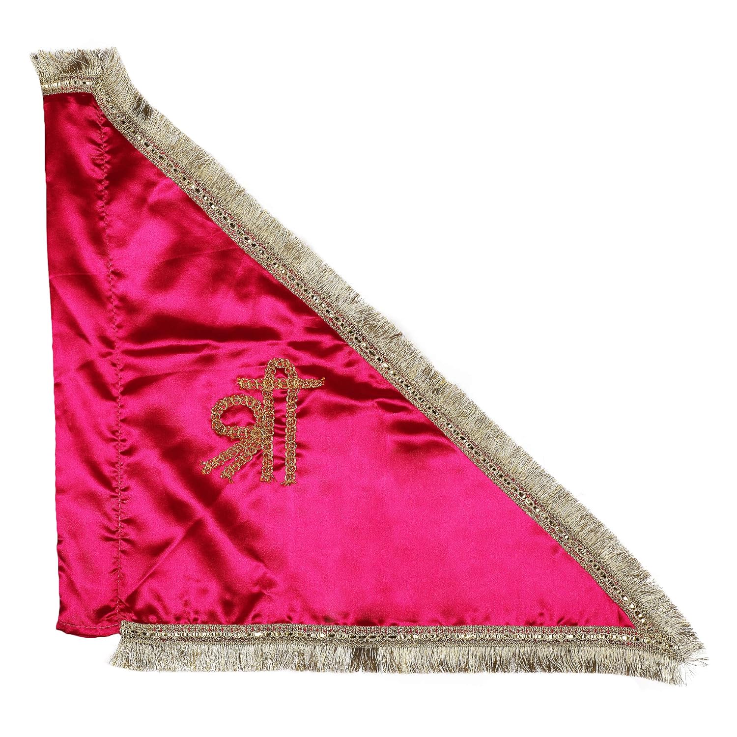 ROLIMOLI Red Shri Flag Jhanda Outdoor Flag/Full Size Flag/Jhanda for ...