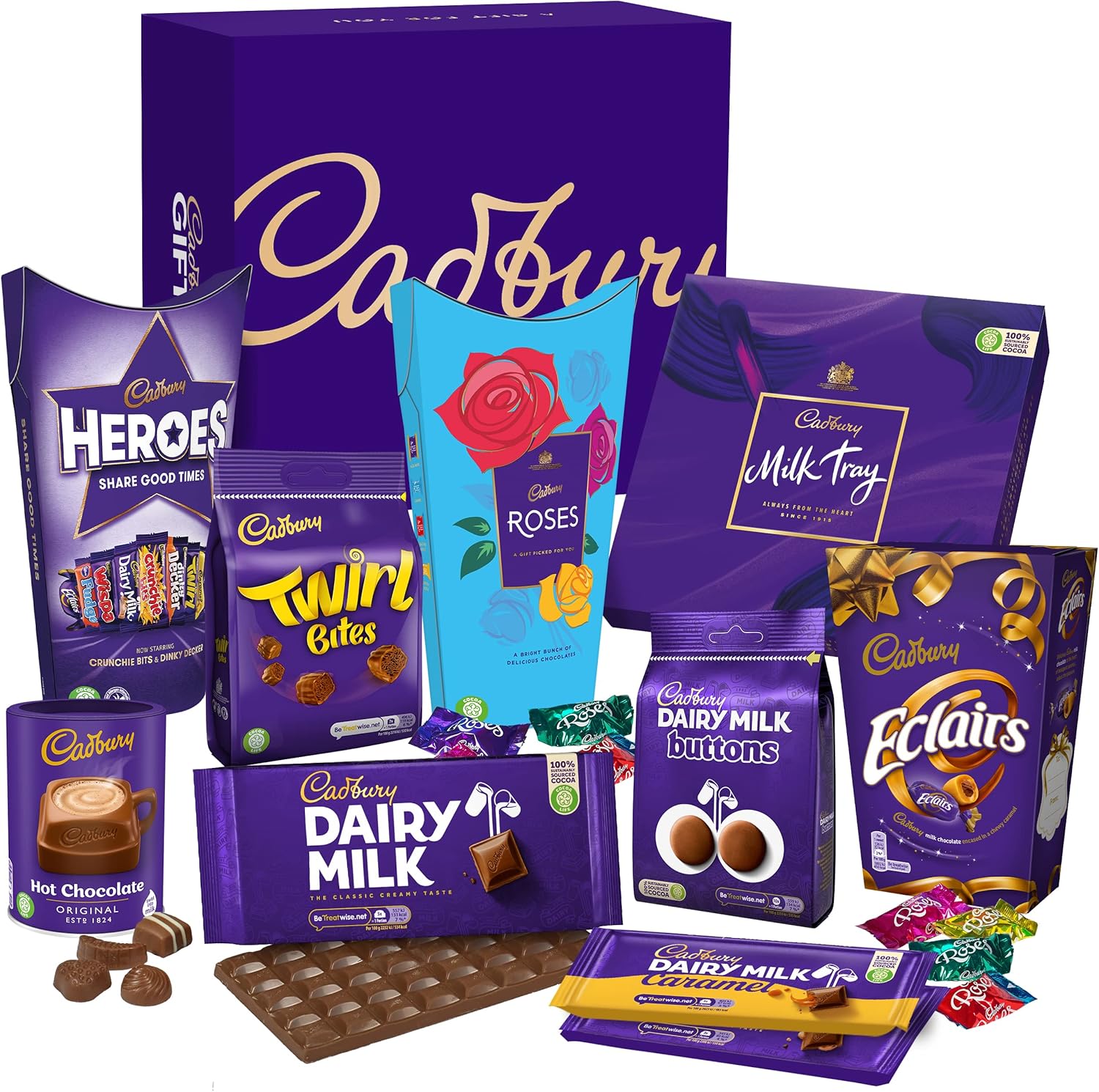 Cadbury Chocolate Sharing Hamper : Amazon.co.uk: Grocery