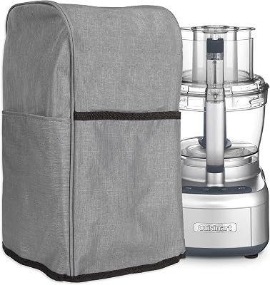 Amazon.com: Luxja Food Processor Cover for Cuisinart and Hamilton Beach ...