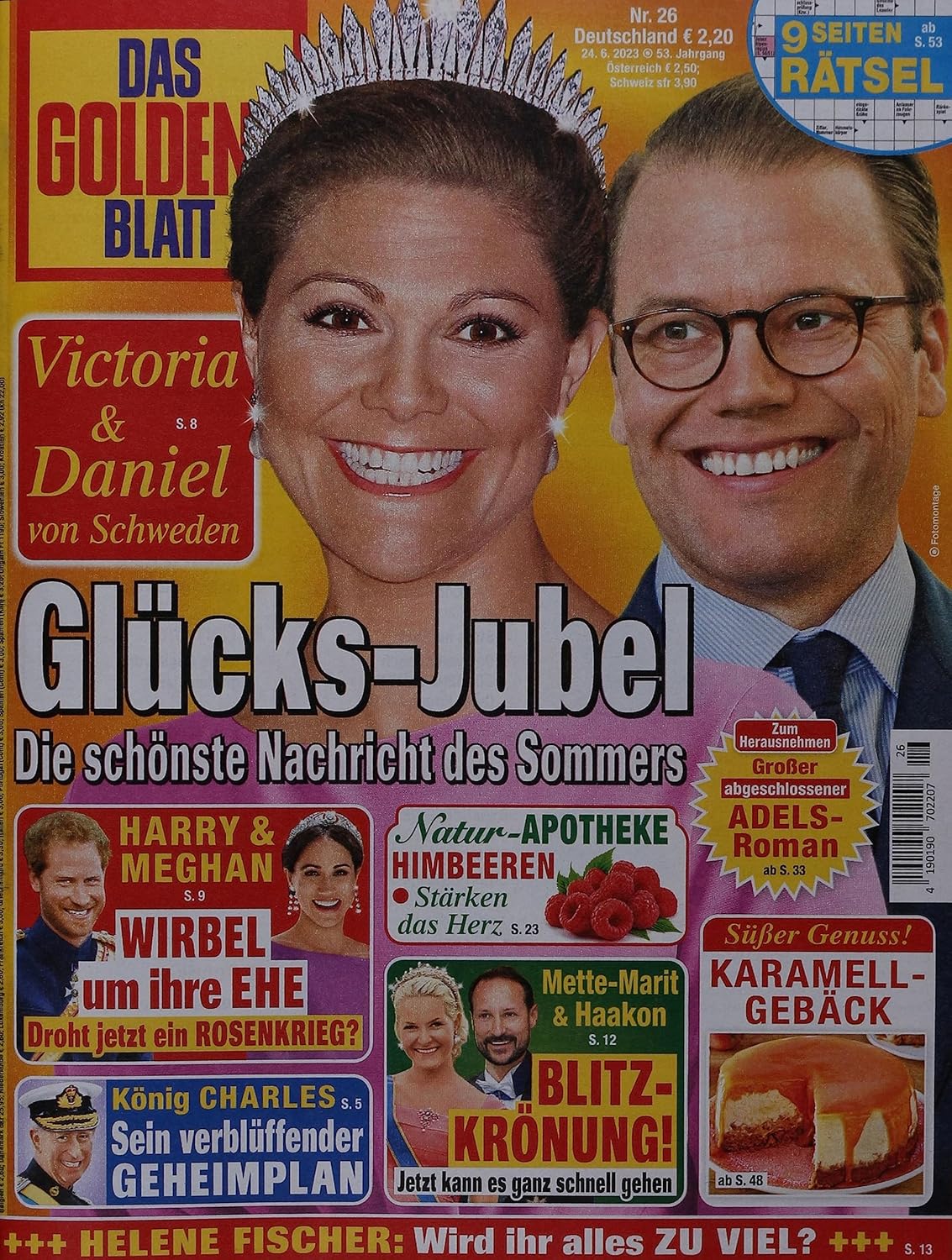 Das goldene Blatt 26/2023 "Glücks-Jubel" : Das goldene Blatt: Amazon.de ...