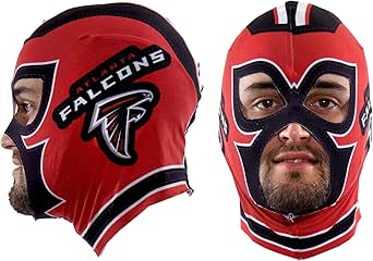 Amazon.com : Littlearth Unisex-Adult NFL Atlanta Falcons Fan Mask, Team ...