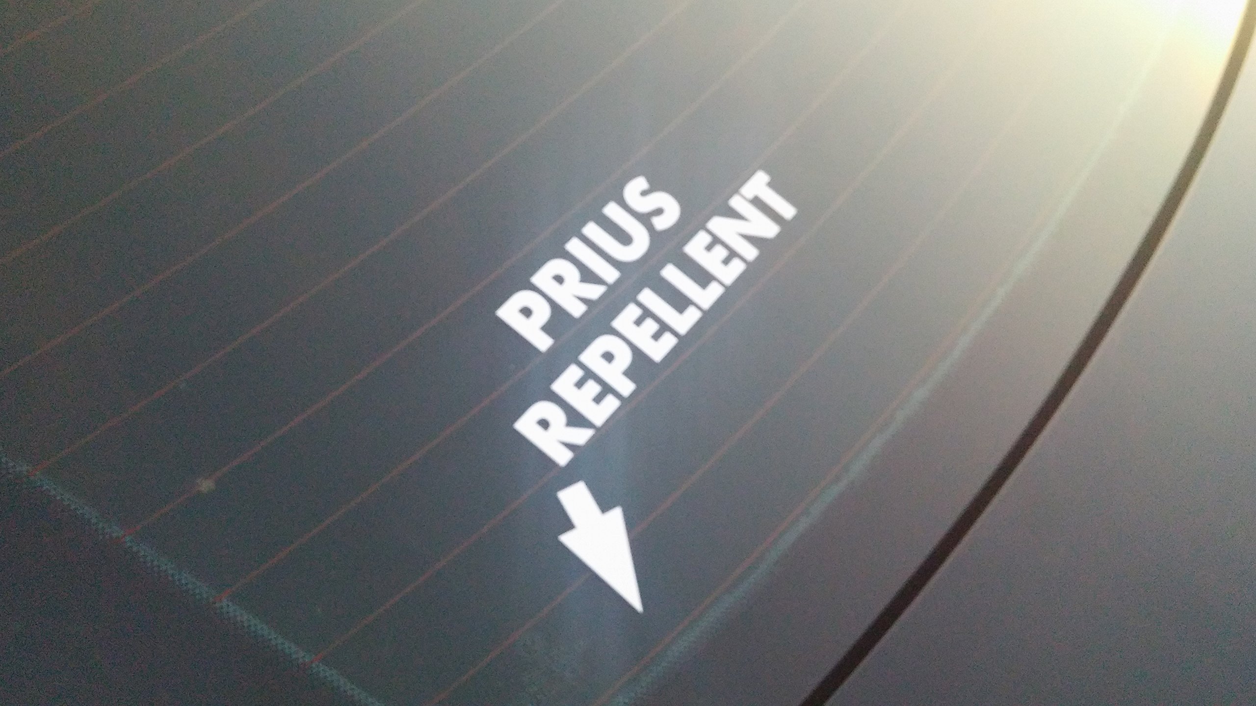 Prius Repellent Decal Prius Repellent