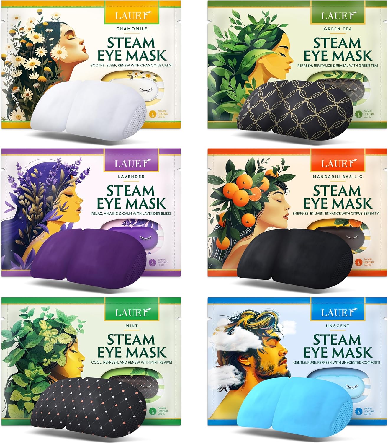 Amazon.com: Heated Eye Steam Mask Dry Eyes Self Warm Compress for Dark ...