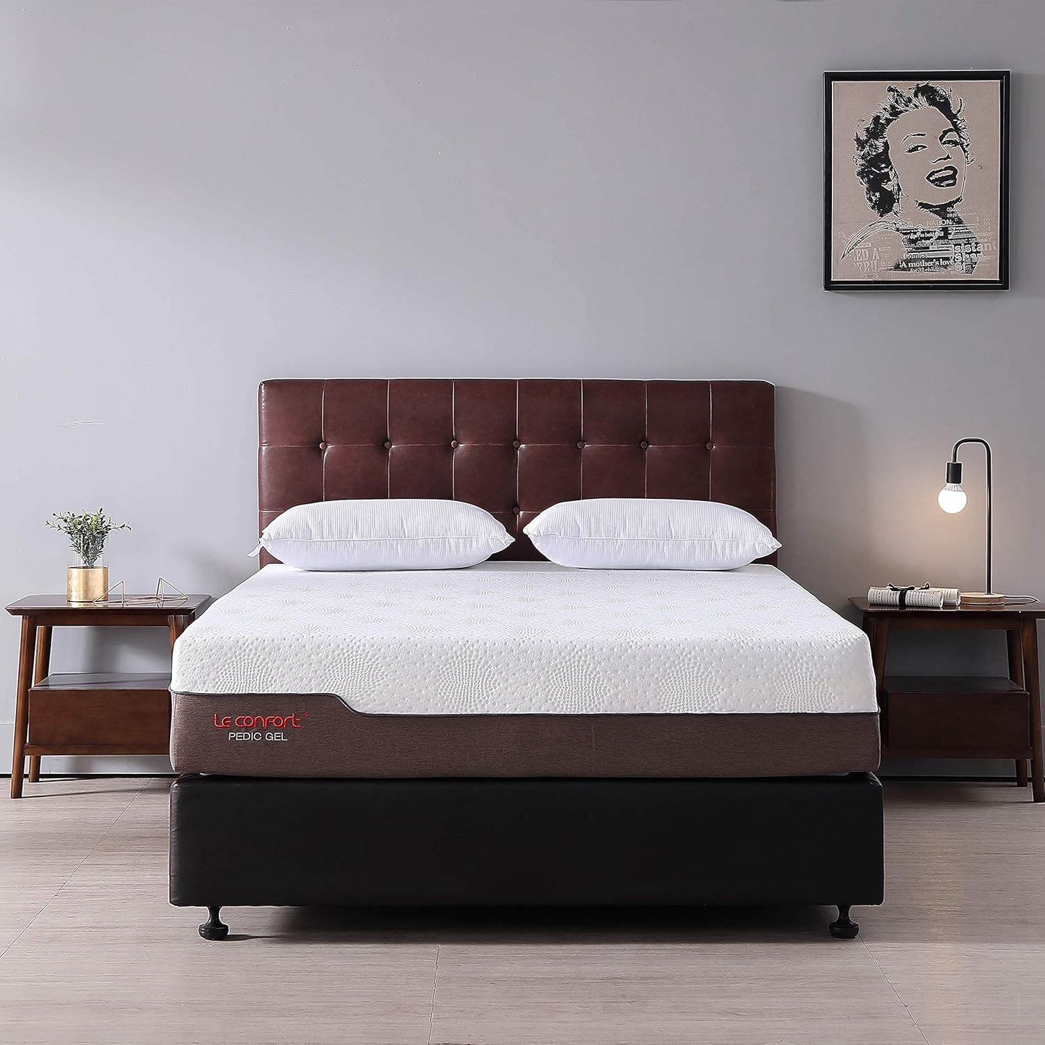 Amazon.com: LE CONFORT Full Size 12 Inch Foam Mattress Cool Gel Memory ...