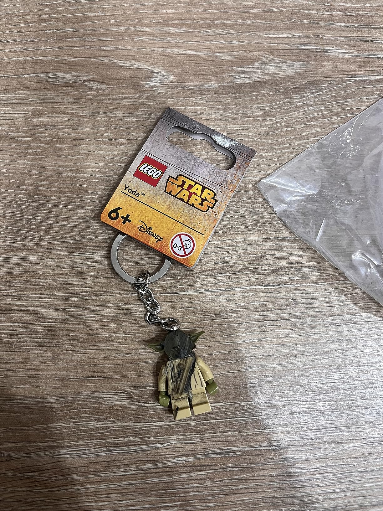 Lego Star wars Yoda Keyring (2015) - 853449 : Amazon.co.uk: Fashion