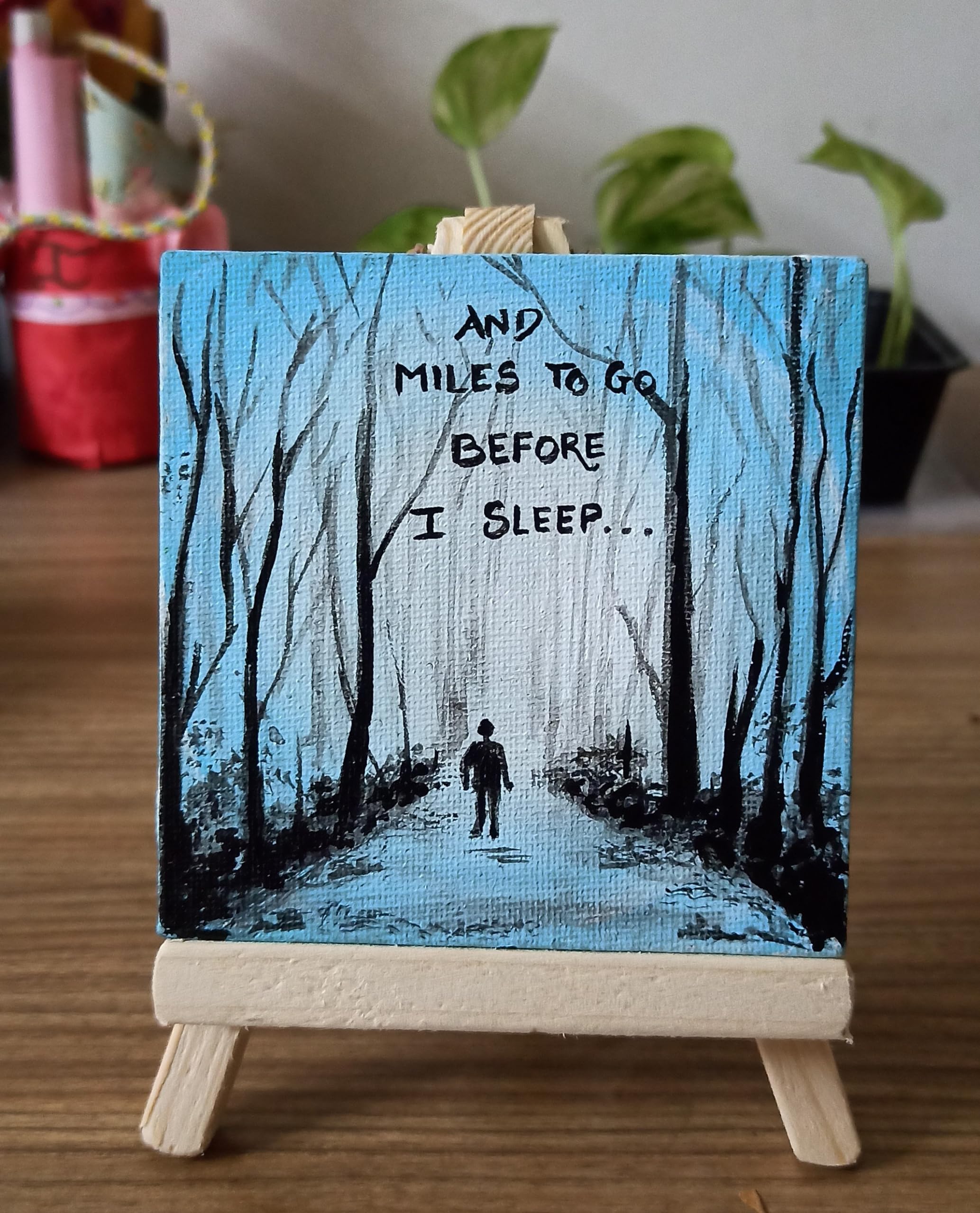 Canvas Ideas Quotes Wood Canvas Wall Hanging What You Do, Not Say