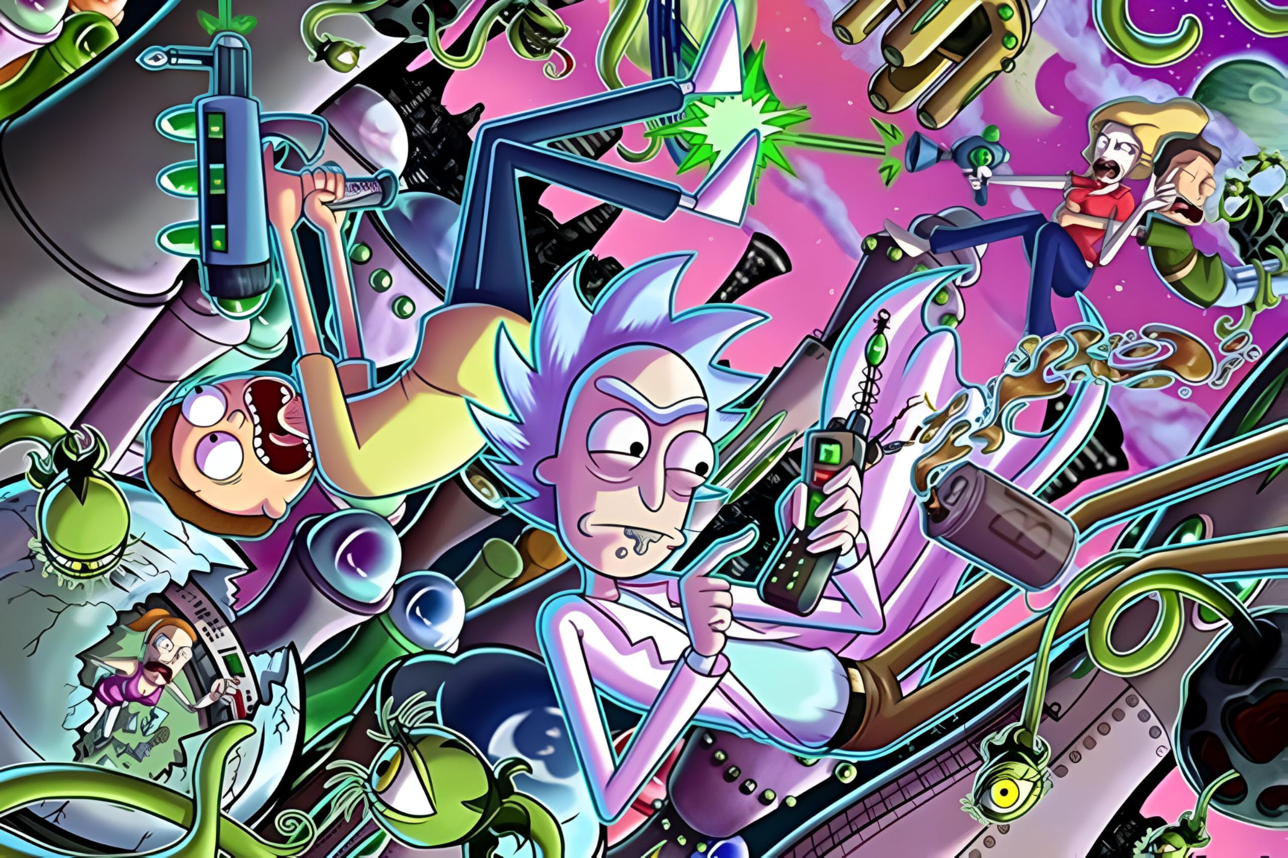 Amazon.com: Rick and Morty - TV Show Poster/Print (Pickle Rick!) (Size ...