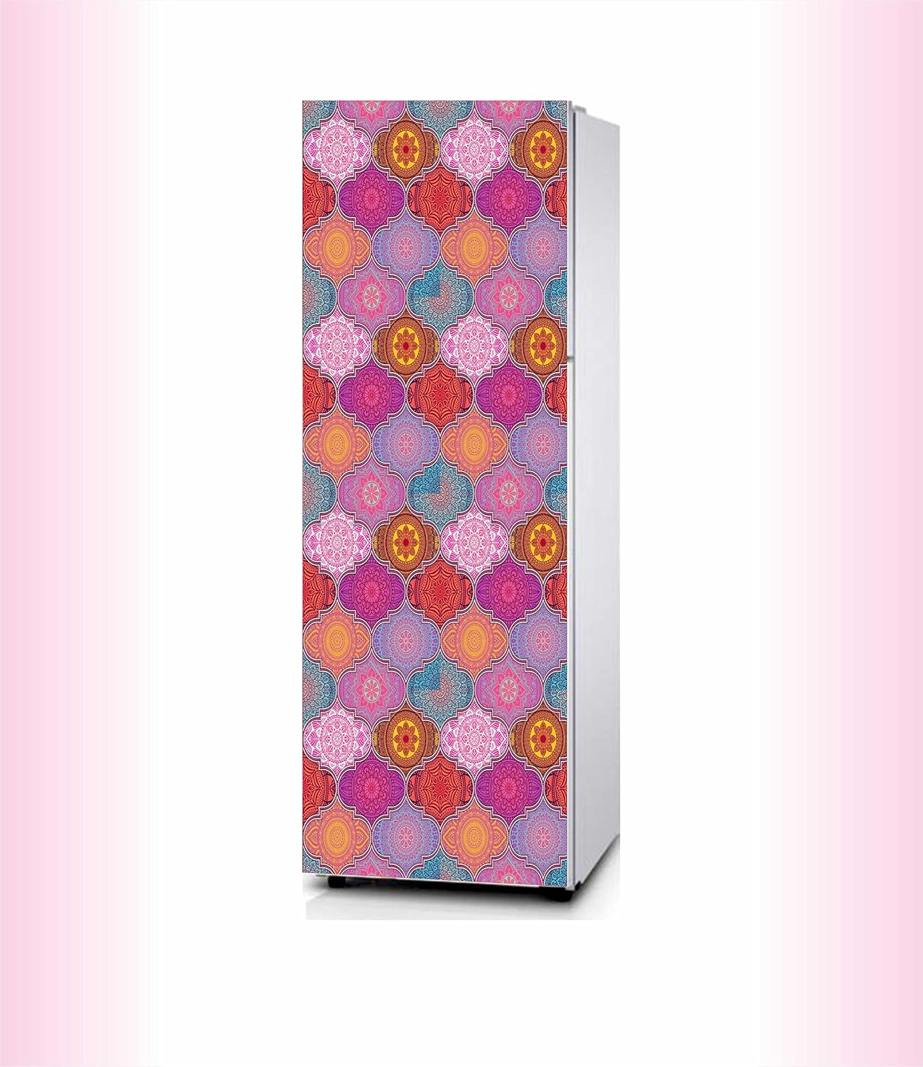 Buy SKIN POSTER - Fridge Sticker Wallpaper Decorative Refrigerator Door ...