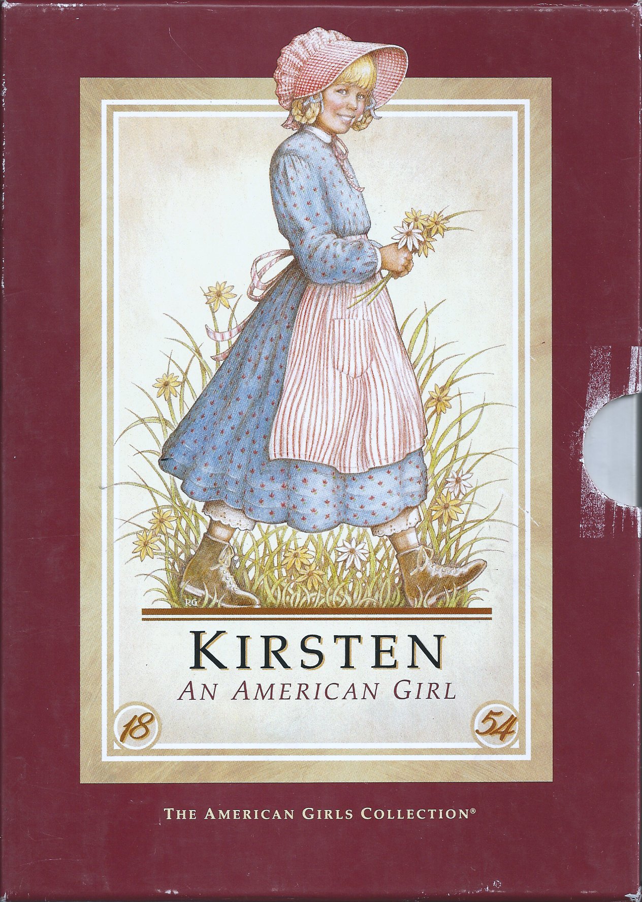 American Girls Collection Kirsten 1854 Set of 6 (1 Meet Kirsten, 2 ...