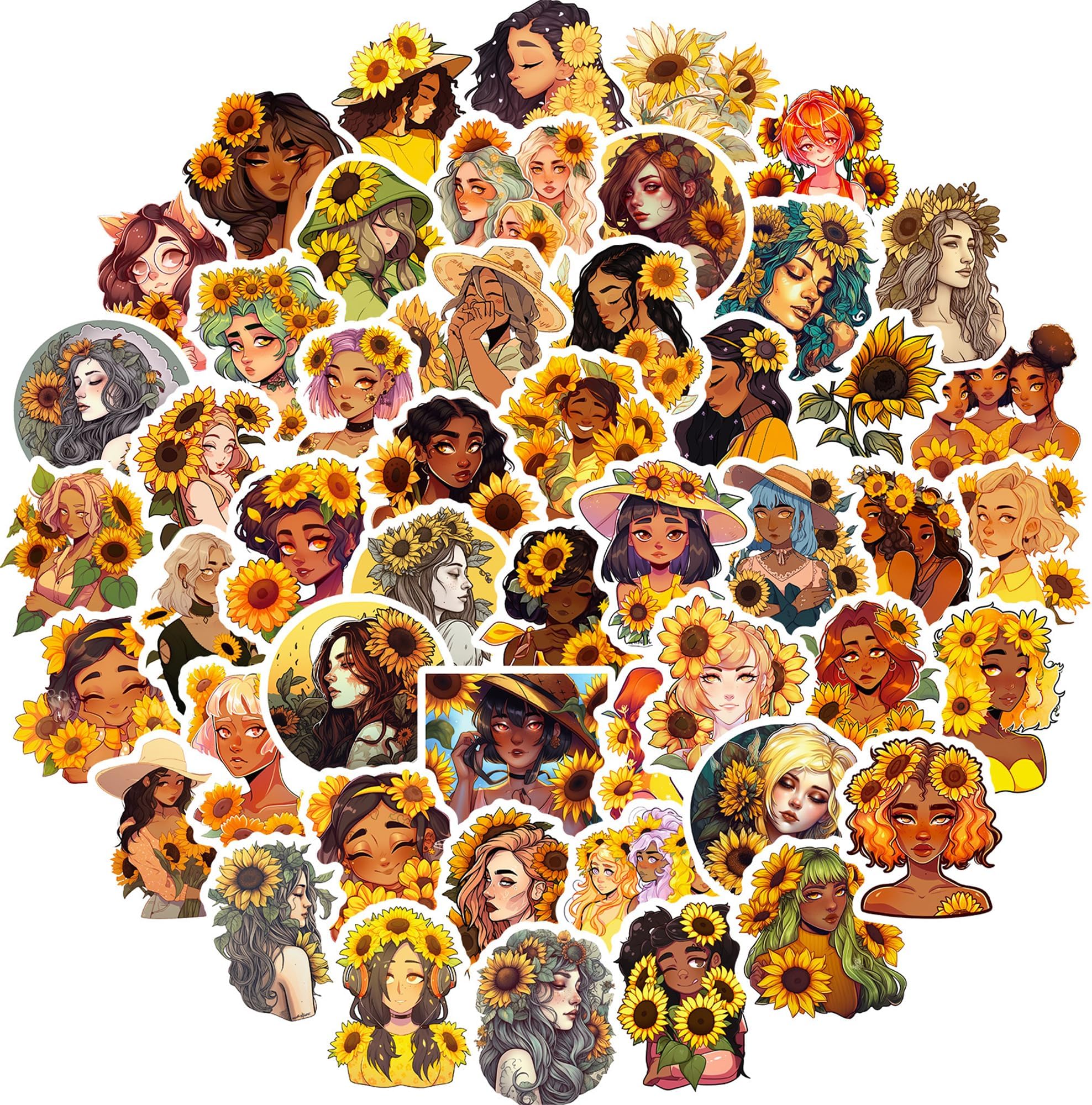 Amazon.com: Messy Bun Dreadlocks Sticker - 3" Laptop Sticker ...