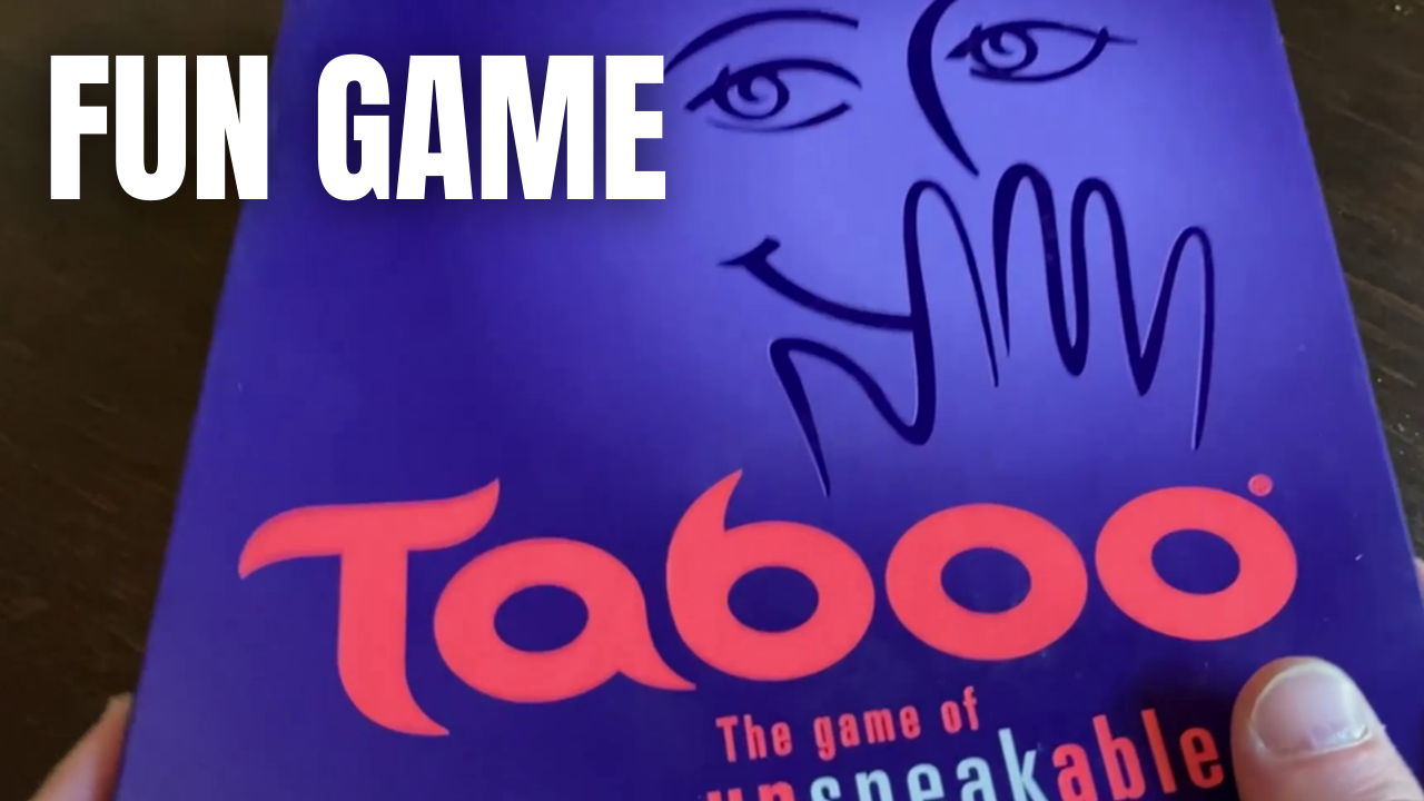 Watch Taboo Board Game - Review on Amazon Live