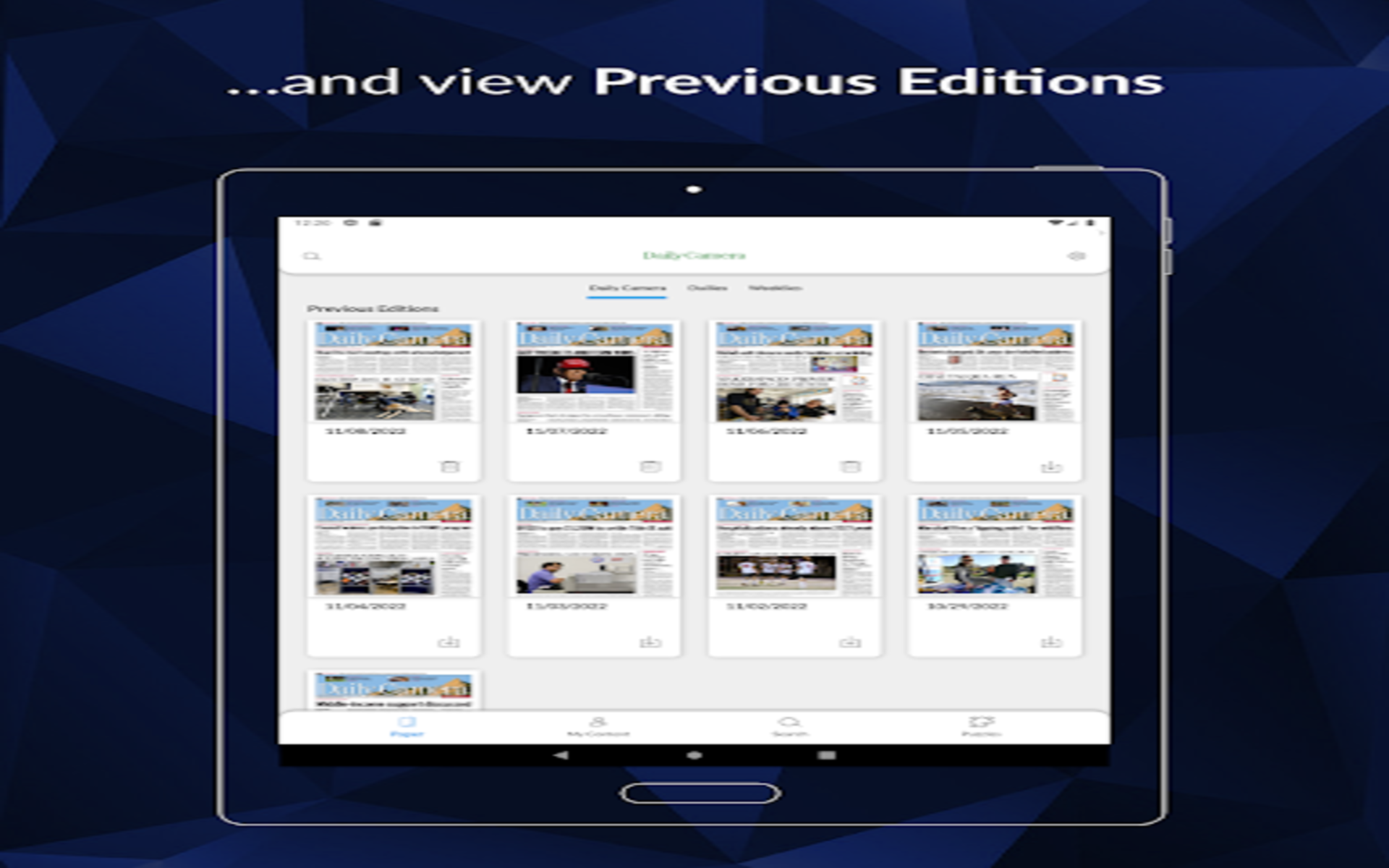 Boulder Daily Camera e-edition - App on Amazon Appstore
