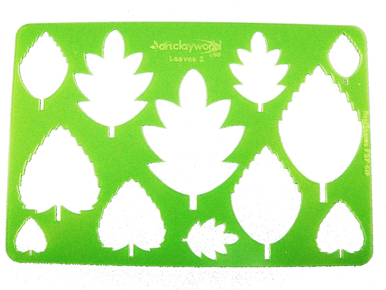 Amazon.com : flexiShape Leaves 2 Template : Arts, Crafts & Sewing