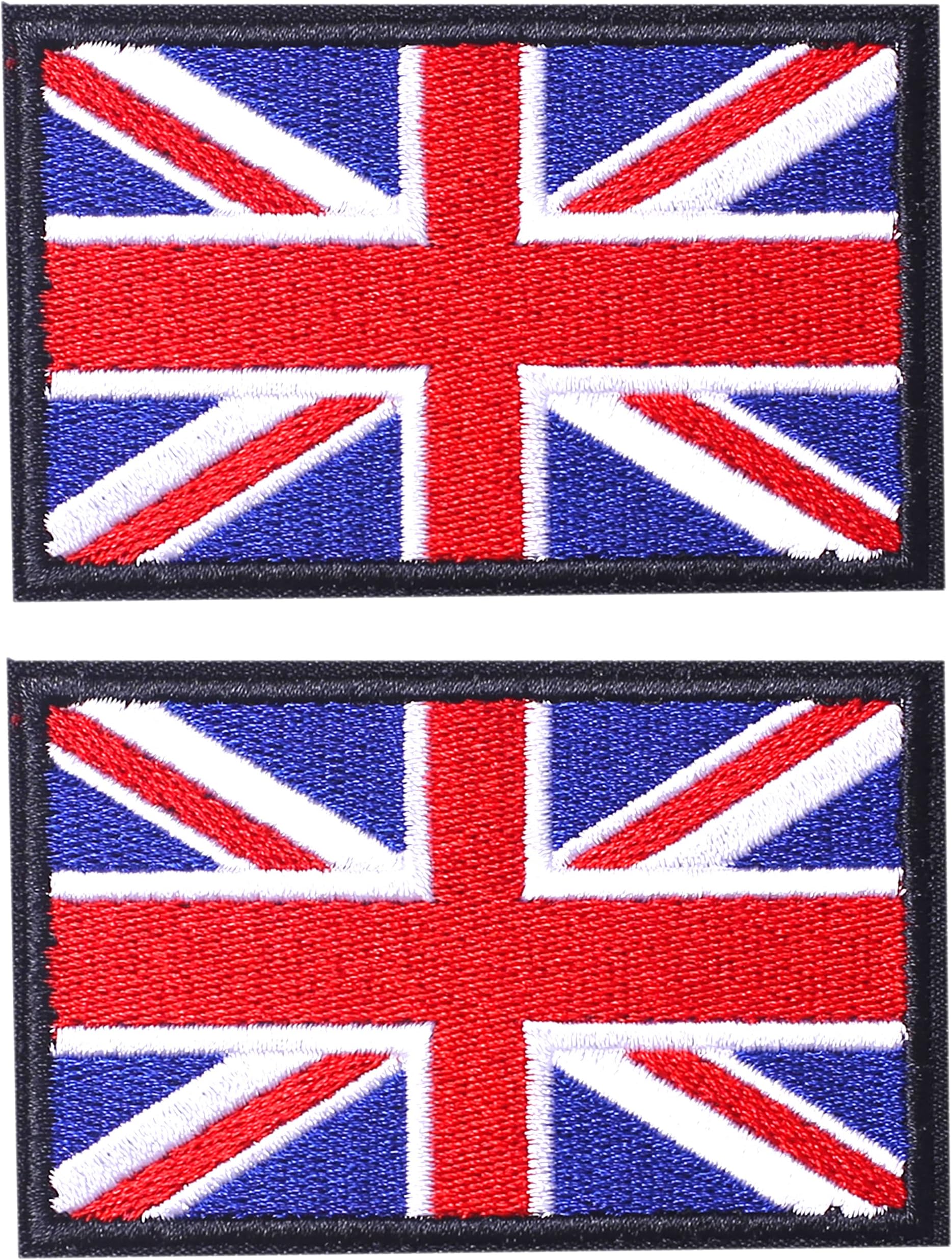 Multicam Camo IRR Union Jack Flag Patch British Military Hook and Loop ...