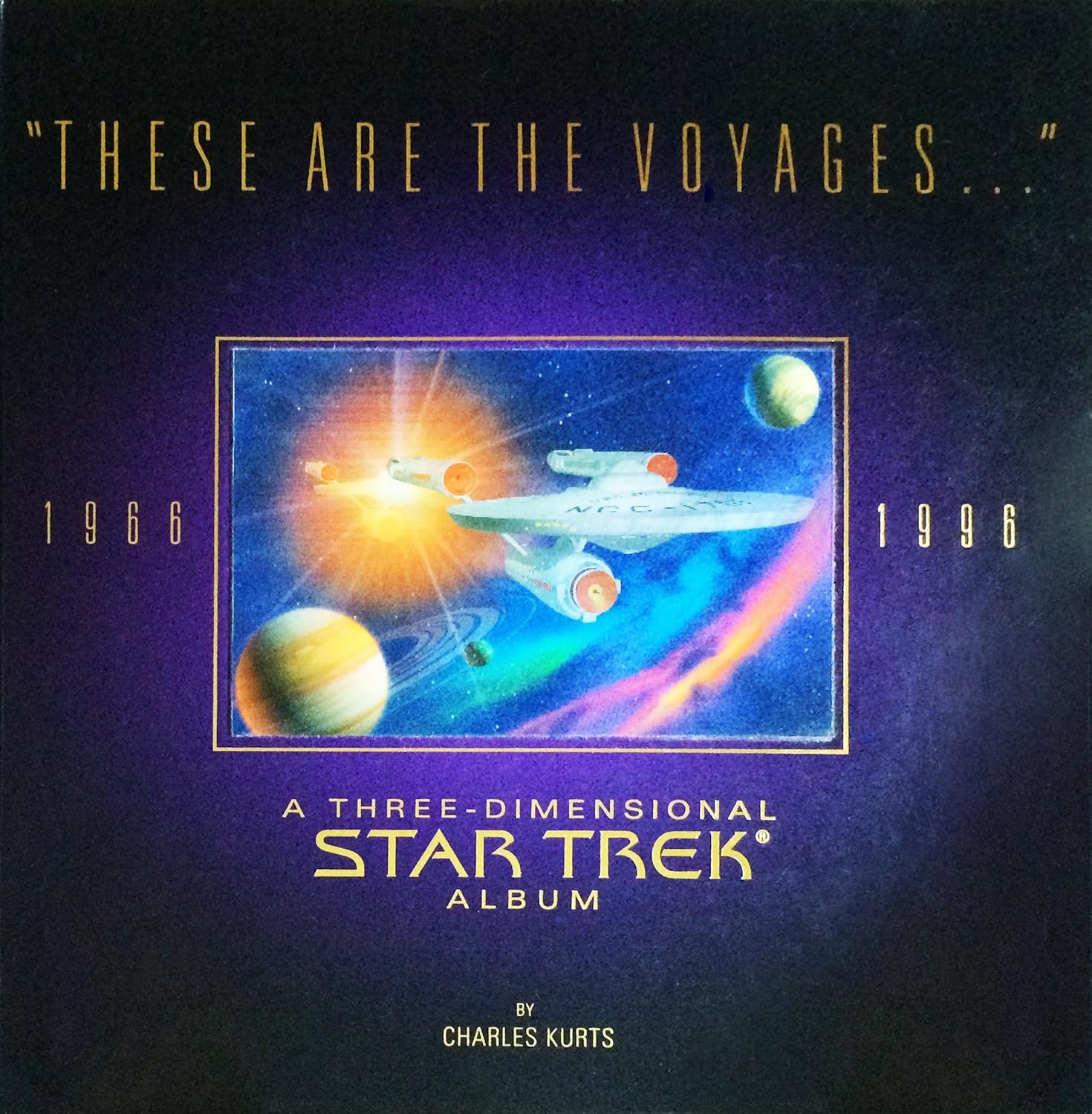 These Are The Voyages" - A 3-D Star Trek Album: Amazon.co.uk: Star Trek ...