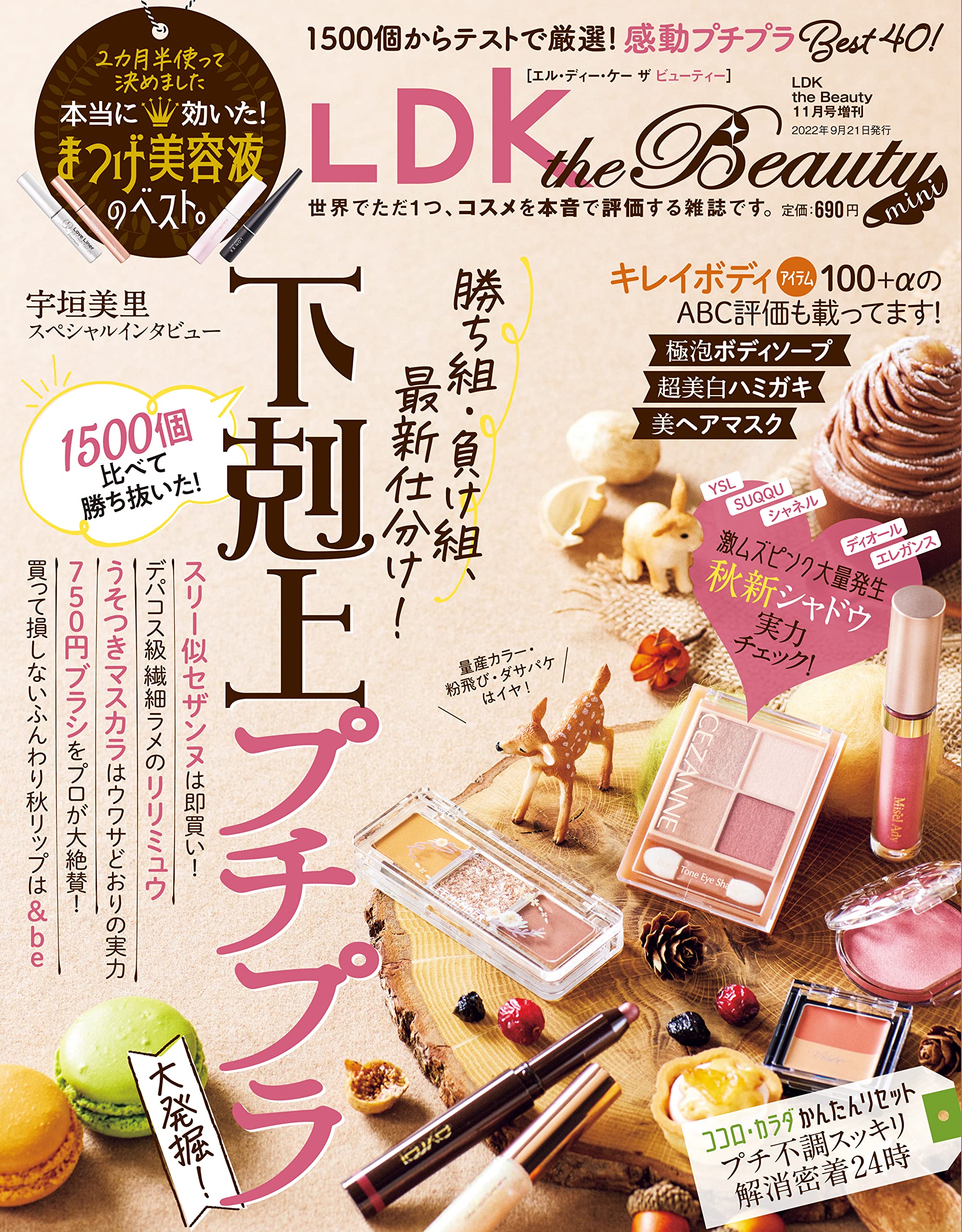 LDK the Beauty mini [雑誌]: LDK the Beauty(エルディーケー ザ ビューティー) 2022年 11月号 増刊 | 晋遊舎, LDK the Beauty編集 ...