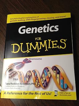 Genetics For Dummies 2e (For Dummies Series): Robinson, Tara Rodden ...