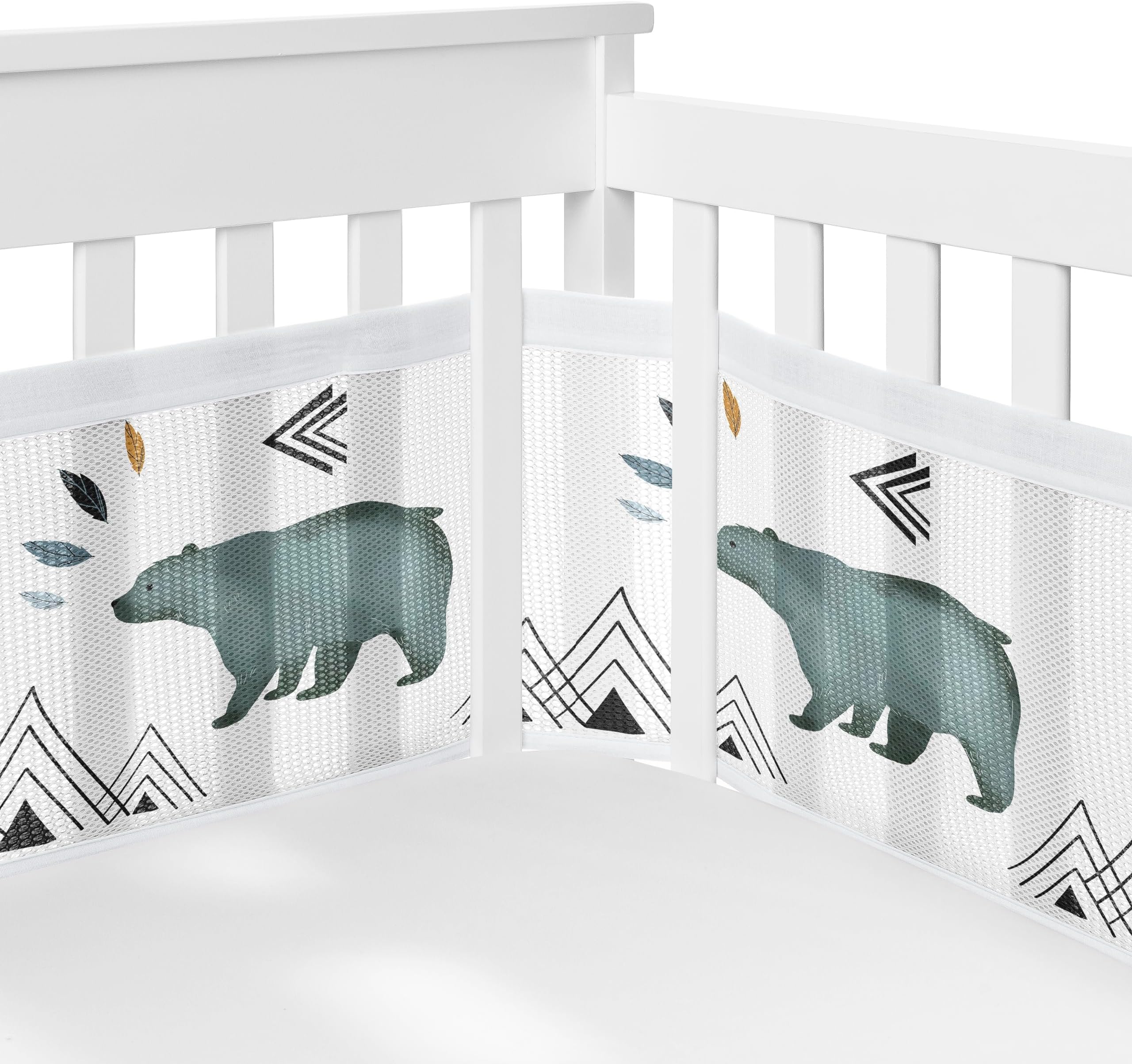 Amazon.com : BreathableBaby Breathable Mesh Liner for Full-Size Cribs ...