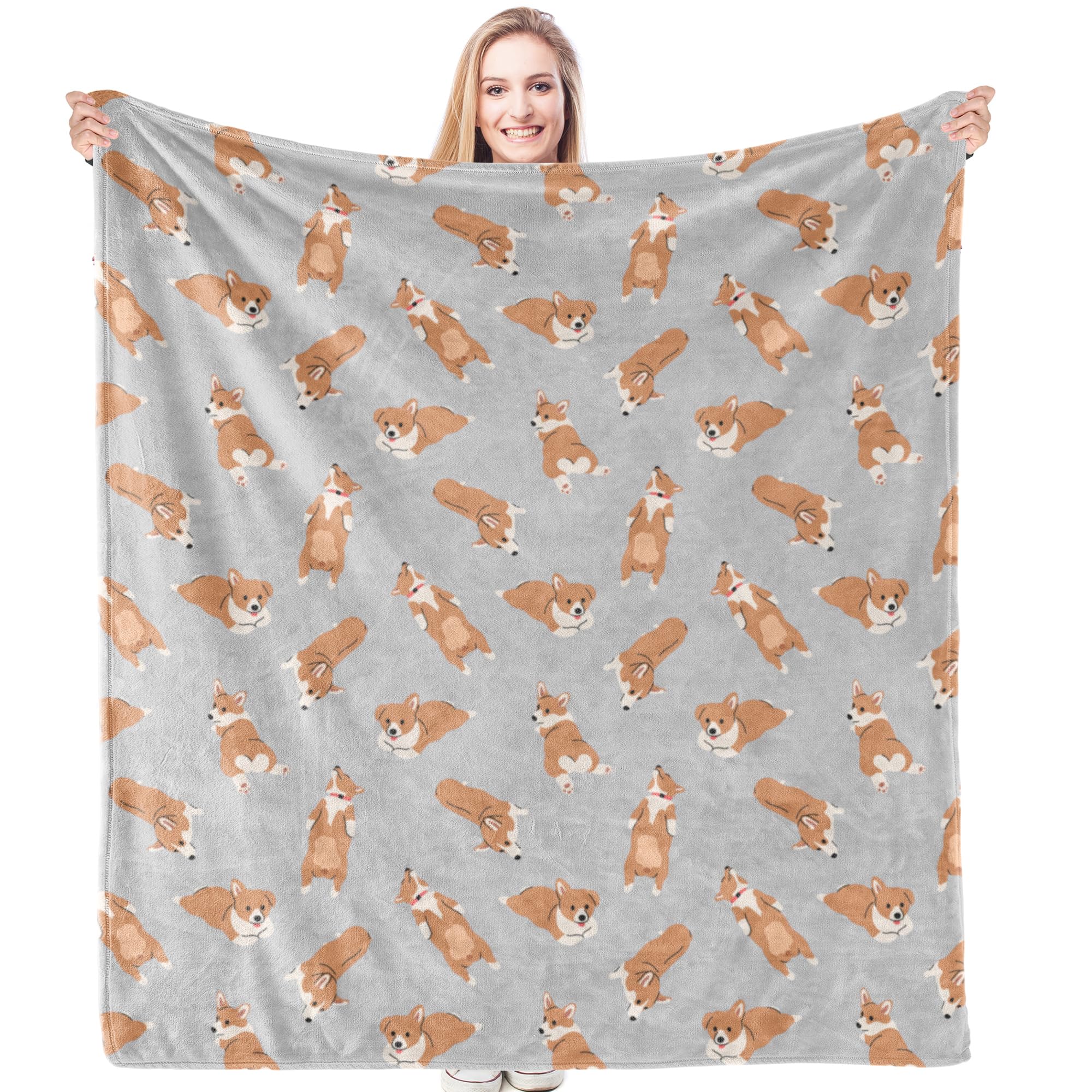 Amazon.com: HIWX Corgi Blanket, Corgi Gifts, Corgi Gifts for Women ...