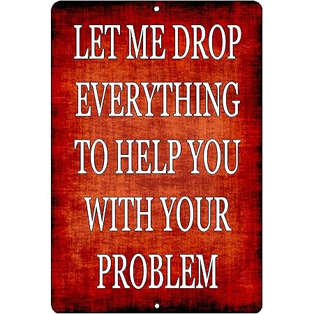 Amazon.com: Rogue River Tactical Funny Metal Tin Sign Wall Decor Man ...