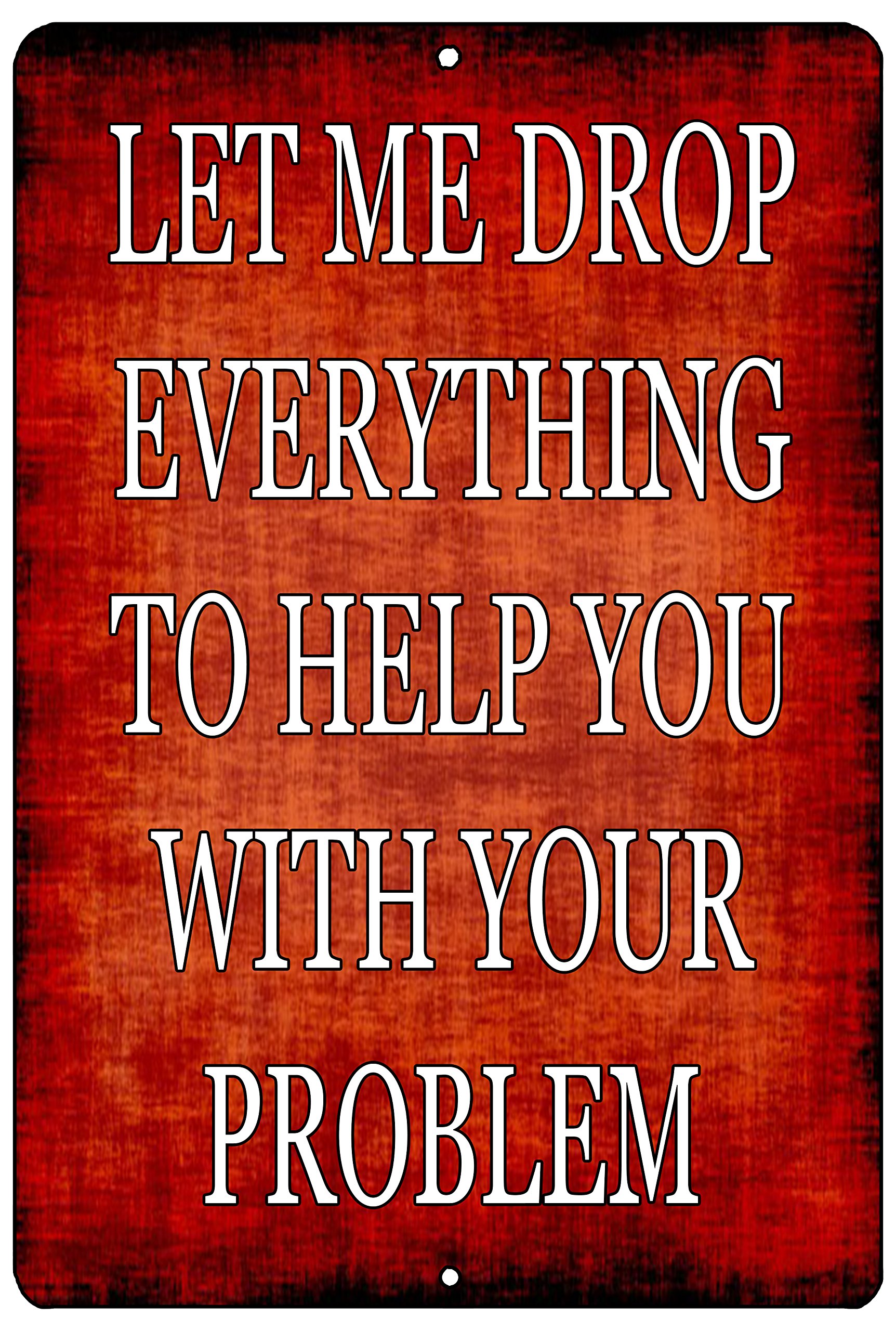 Amazon.com: Rogue River Tactical Funny Sarcastic Metal Tin Sign Wall ...