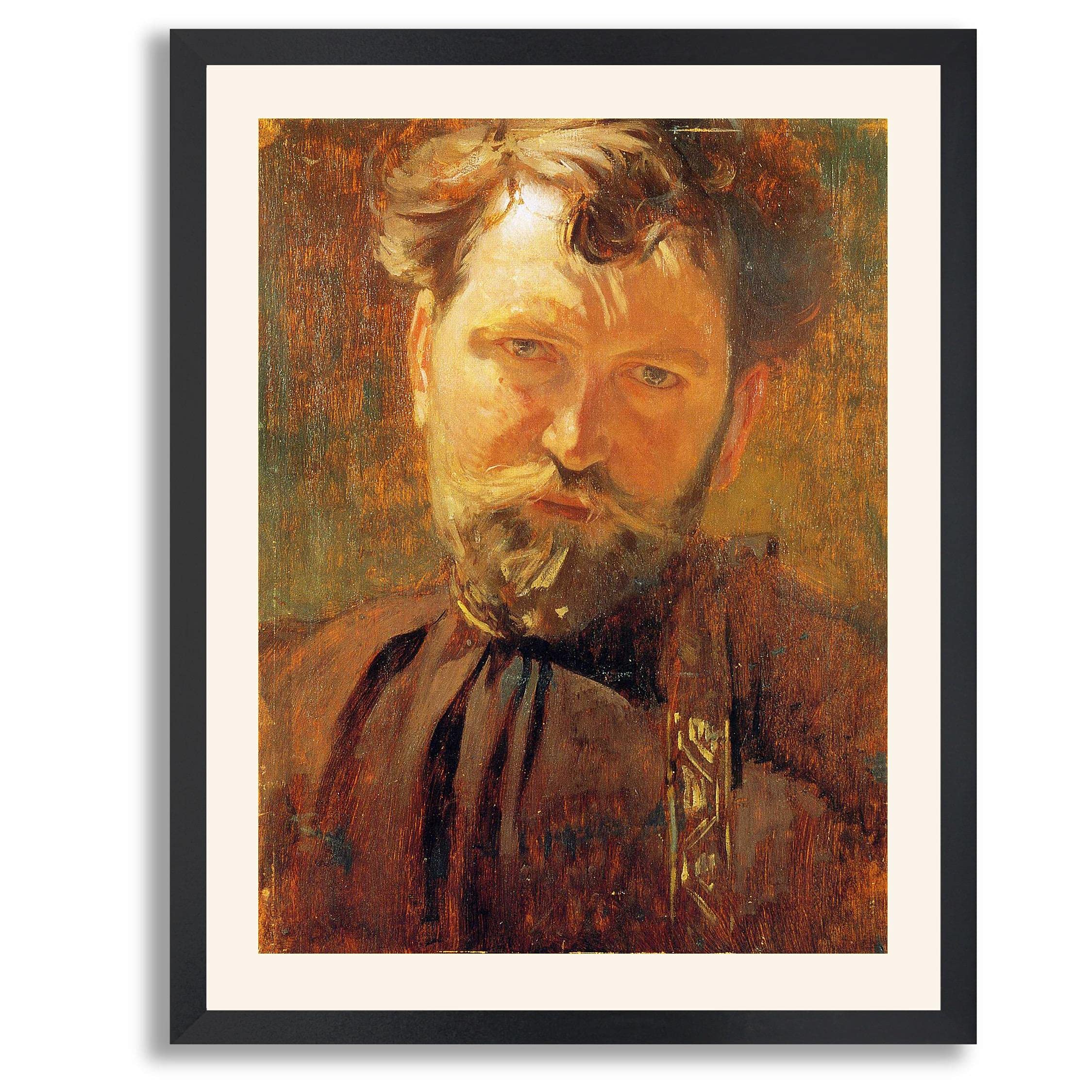 Alphonse Mucha Self Portrait