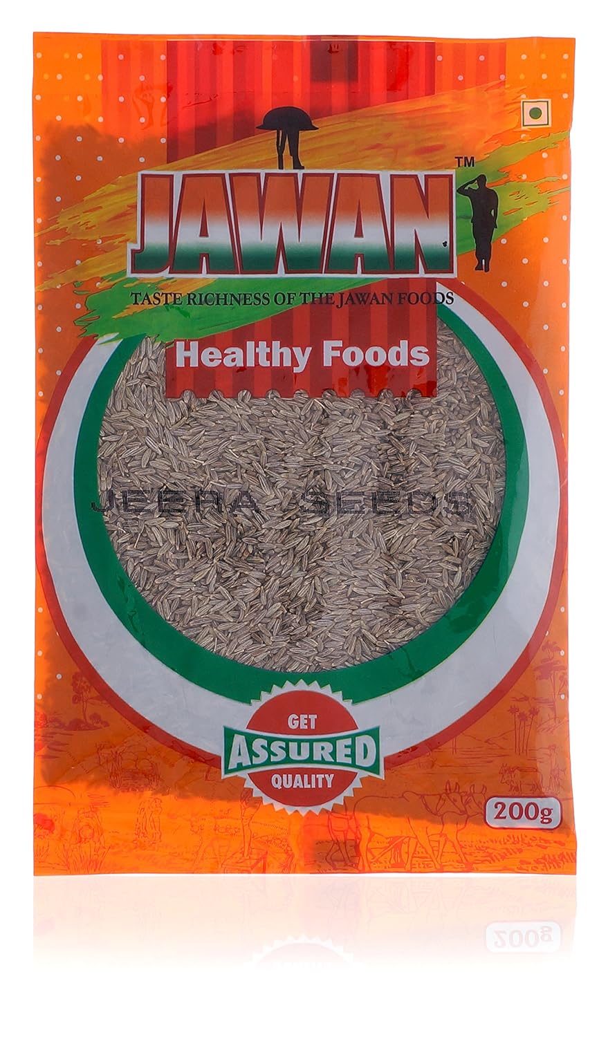 Jawan Jeera Seeds (Pack of 2 * 200 gm) 400 gm : Amazon.in: Grocery ...