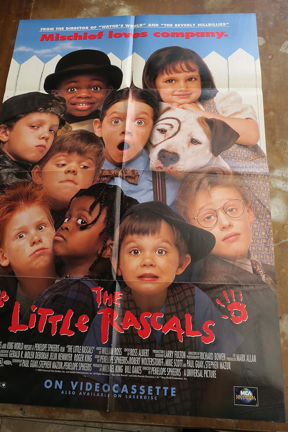 Little Rascals, original 1994 movie one-sheet poster, folded at Amazon ...