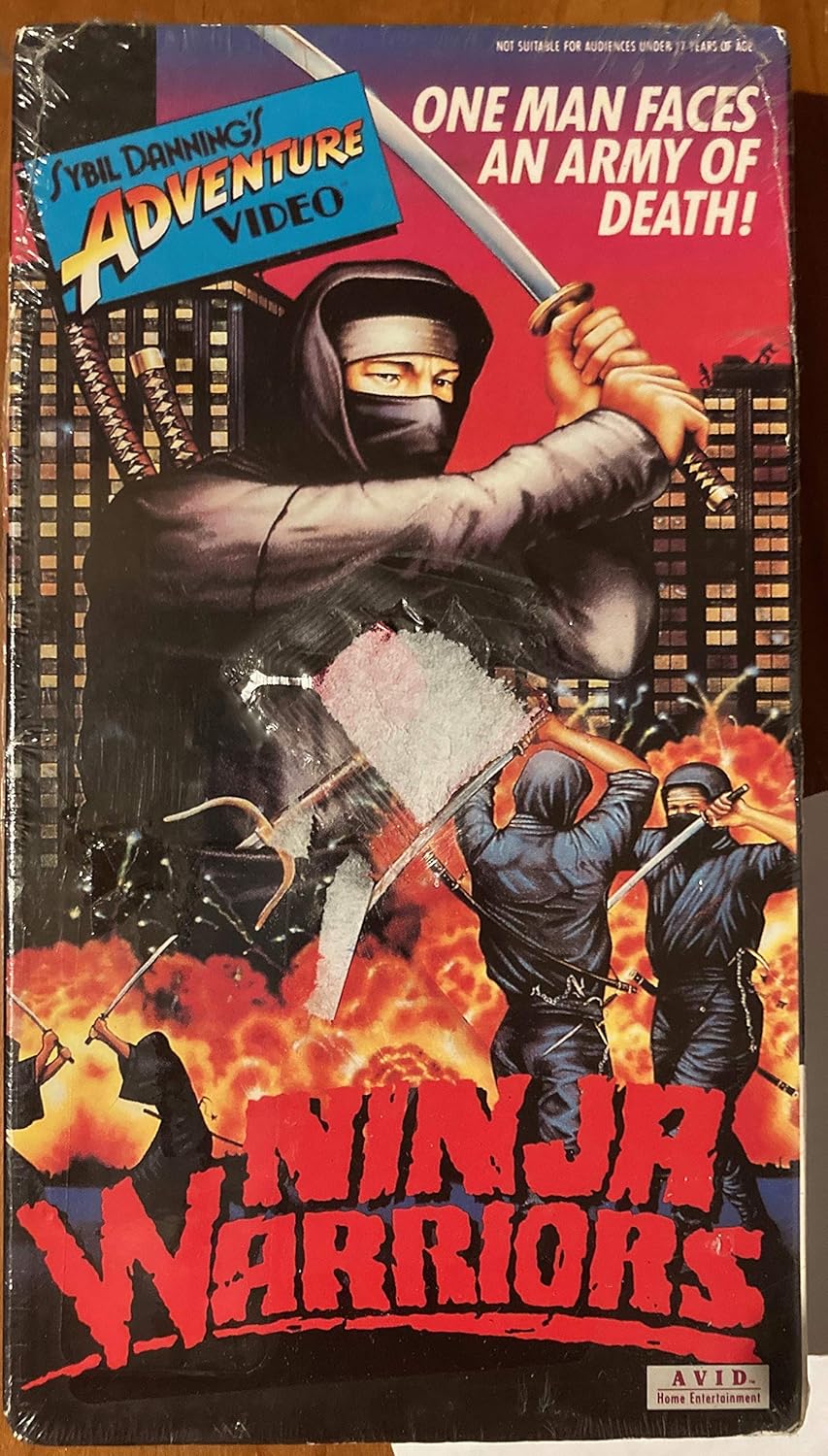 Amazon.com: Ninja Warriors [VHS] : Ronald L. Marchini, Romano Kristoff ...