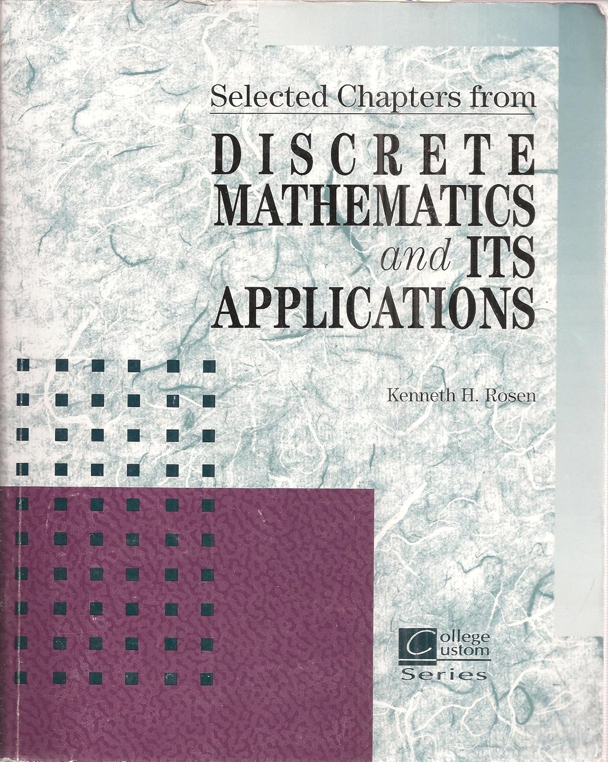 Selected Chapters From Discrete Mathematics and Its Applications ...