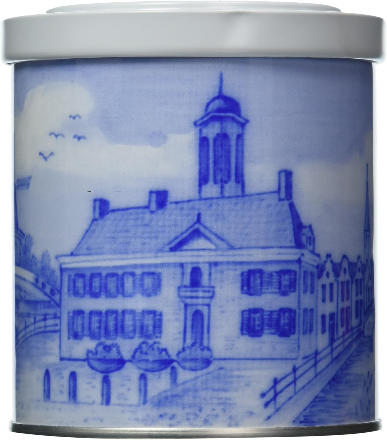 Fortuin Wilhelmina Peppermints in Delft Tin 17 oz by Fortuin [Foods ...