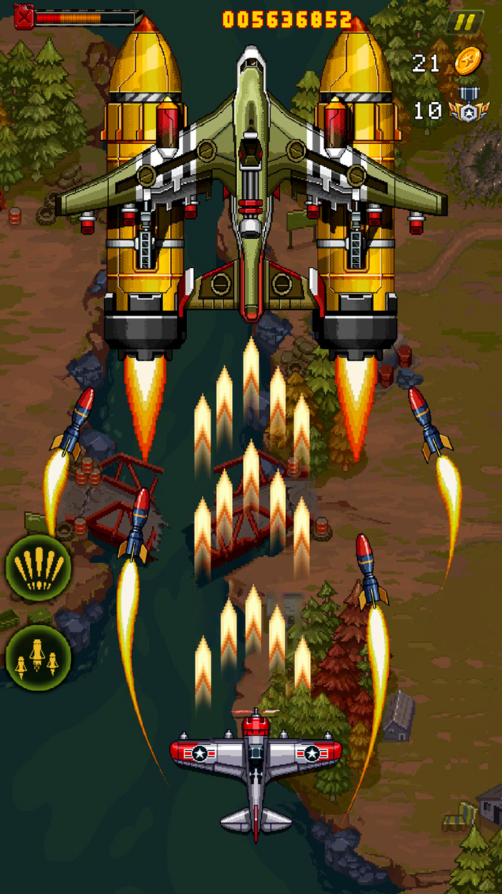 Galaxy Star Air Force Shooter Game - Combat Strike Force Sky Alien War ...