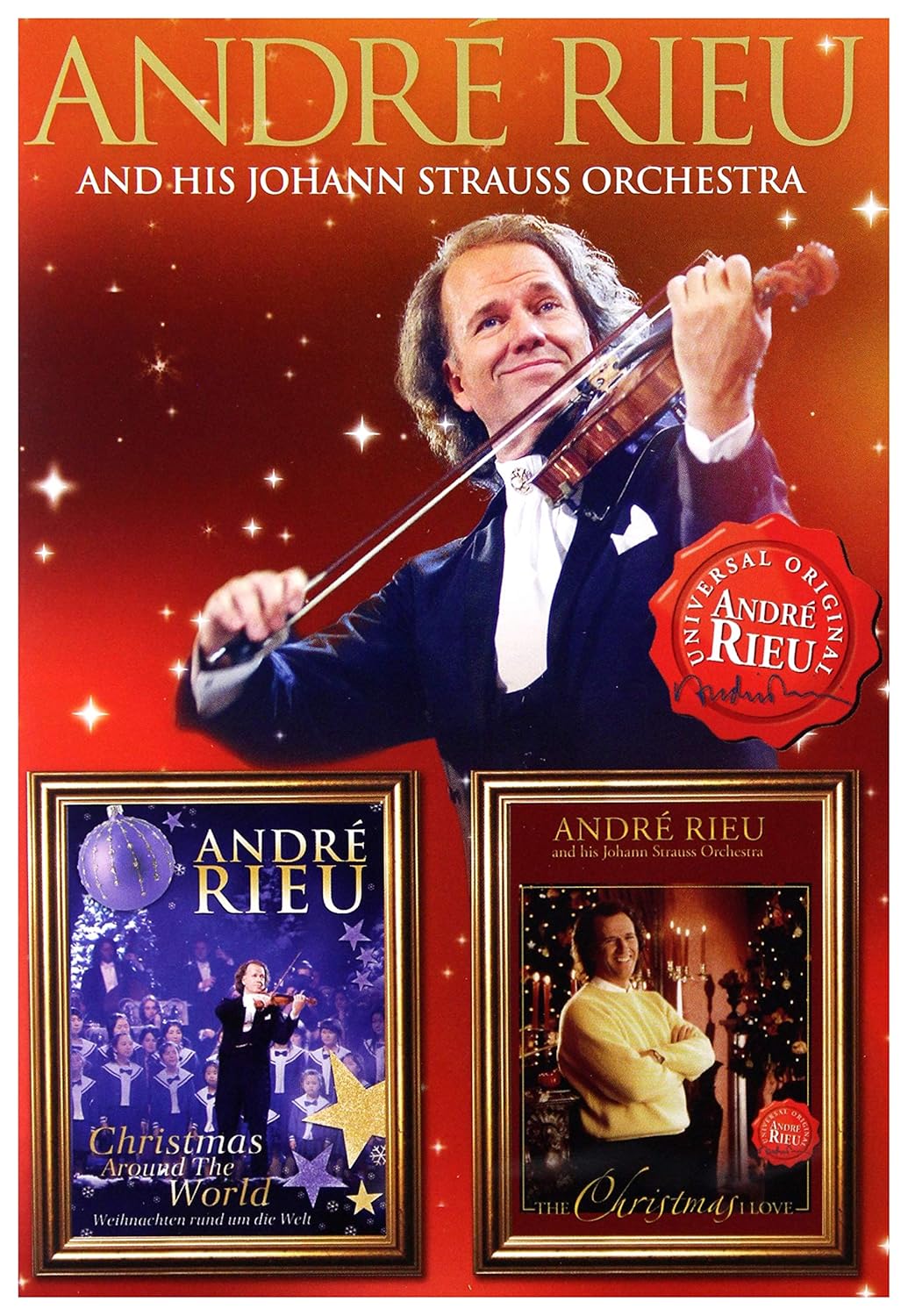 Amazon.com: André Rieu: Christmas Around the World / The Christmas I ...