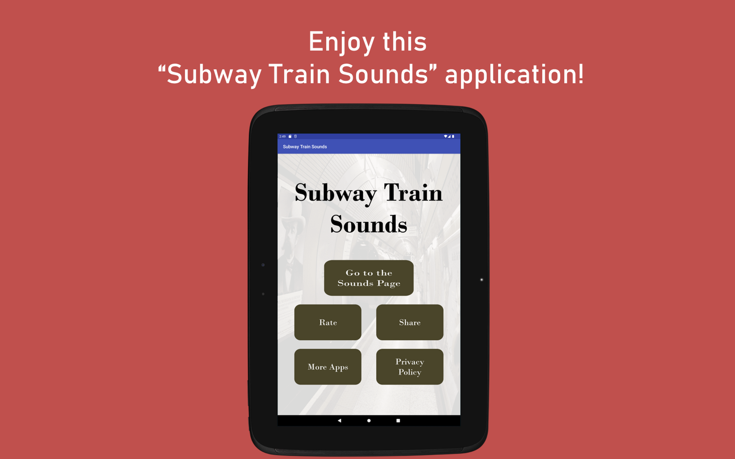 Subway Train Sounds - App on Amazon Appstore