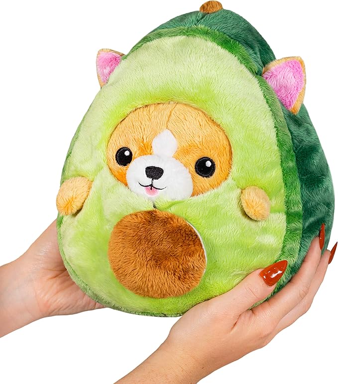 Amazon.com: Squishable / Undercover Corgi in Avocado 7" Plush : Toys ...
