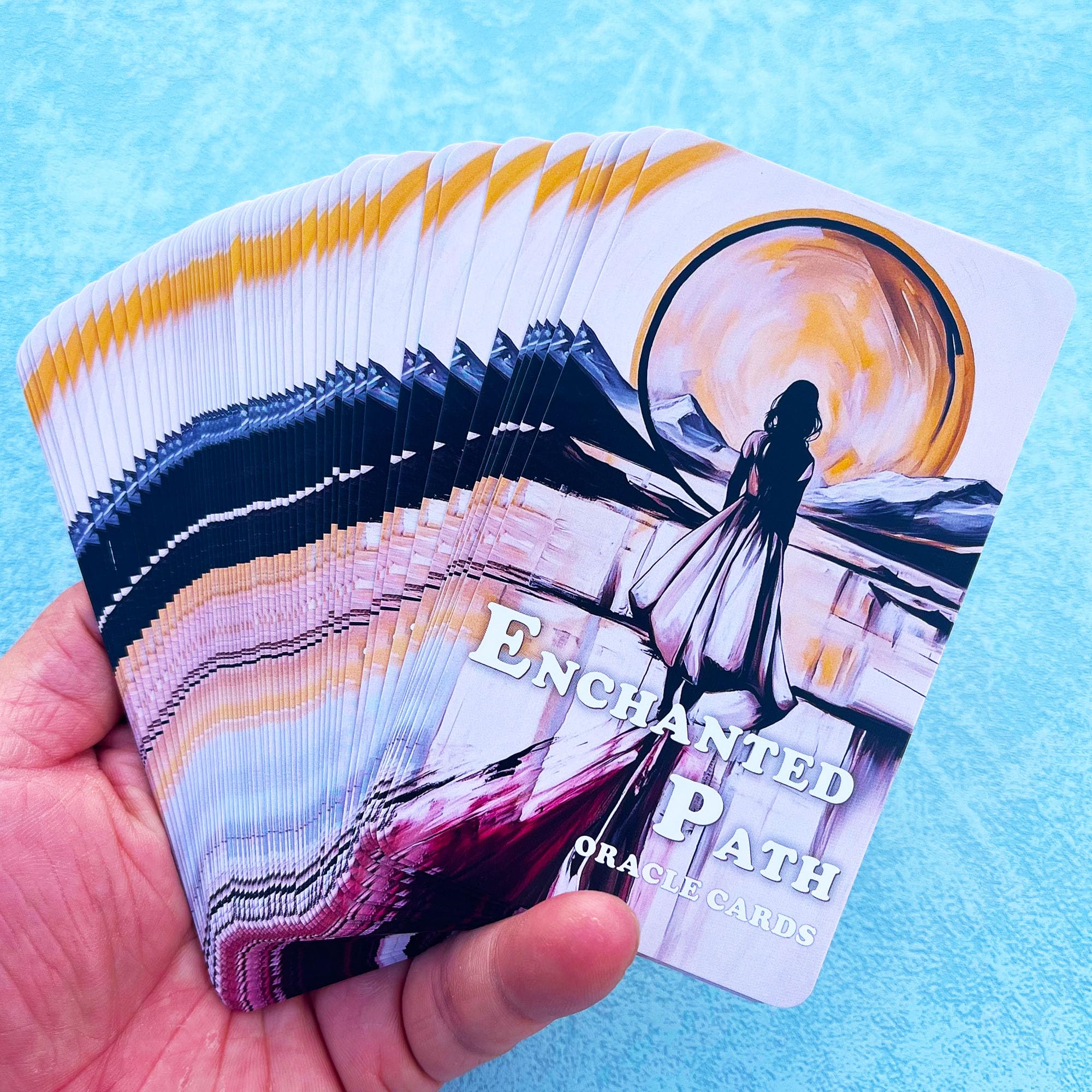 Snapklik.com : The Enchanted Path Oracle Cards, Oracle Cards For Beginners, Self Love And ...