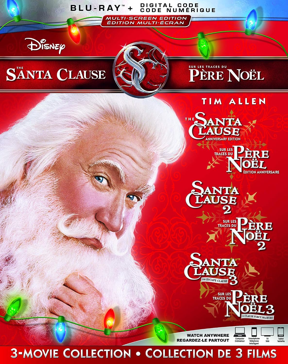 The Santa Clause 3-Movie Collection [Blu-ray] (Bilingual): Amazon.ca ...