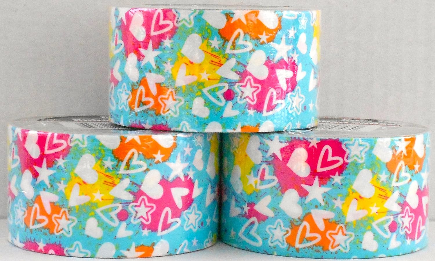 Amazon.com: 3 Rolls Paint Spatter Patterned Duct Tape Bundle : Arts ...